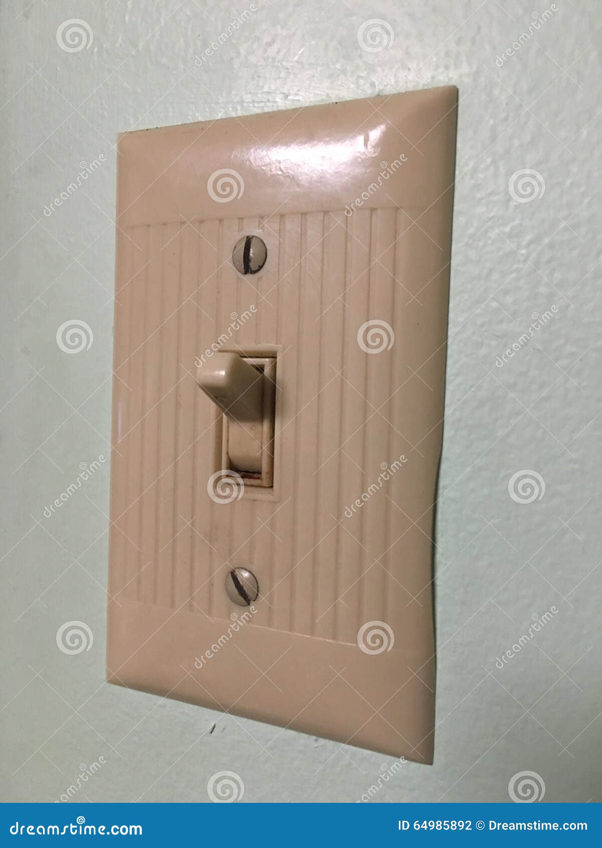 Light Swich for electric stock photo. Image of light - 64985892