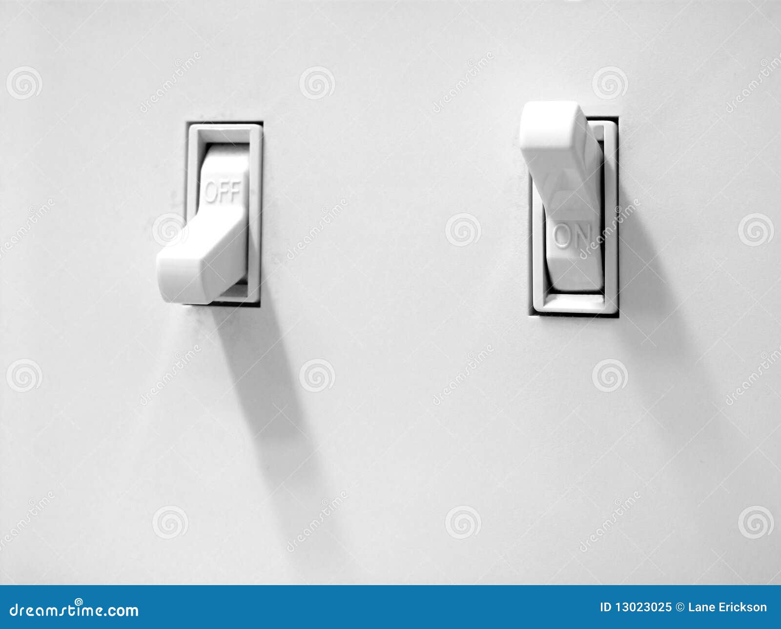 Light Switch stock image. Image of isolation, light, flip - 13023025