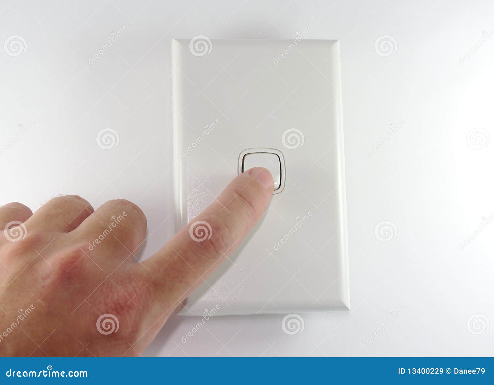 Light switch stock image. Image of electrical, parts - 13400229