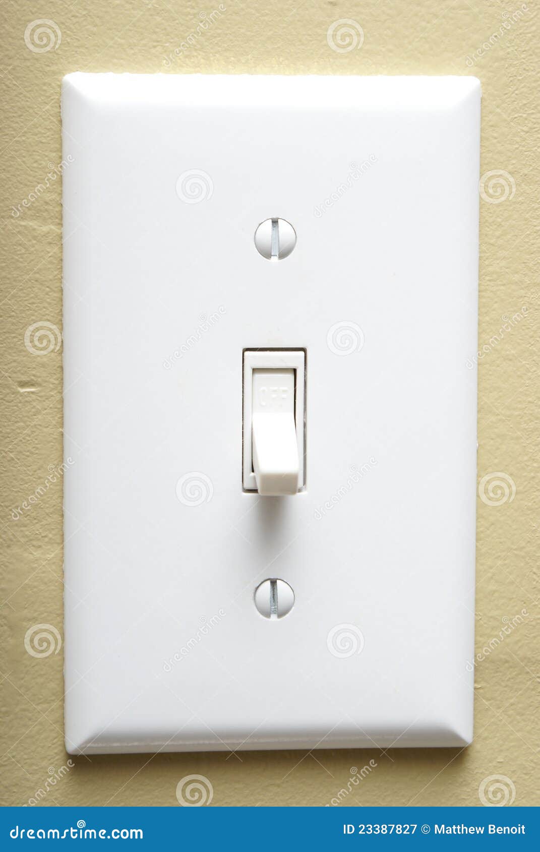 Light Switch stock image. Image of simple, electric, energy - 23387827