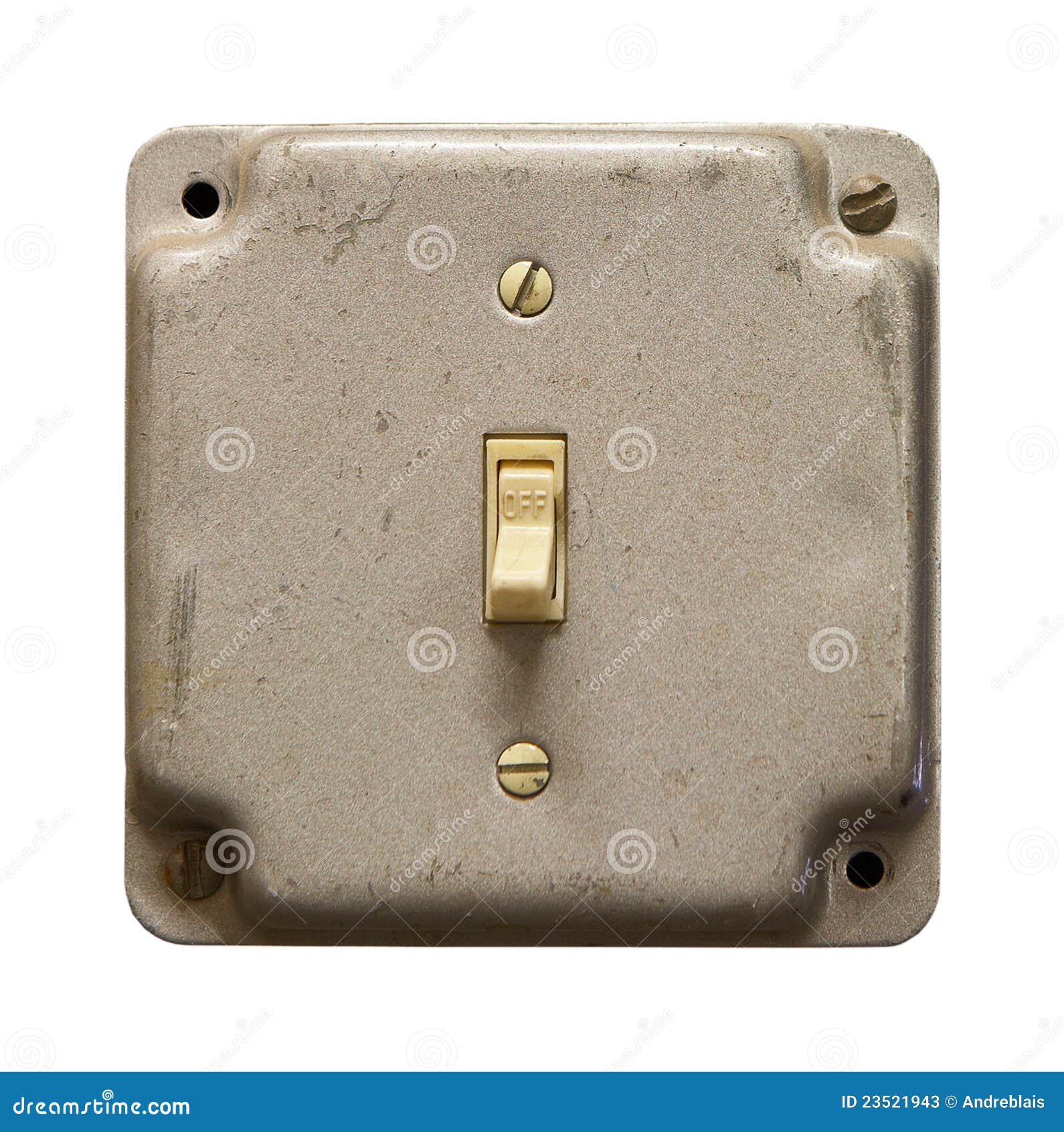 Light switch stock image. Image of cover, grey, control - 23521943