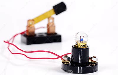 Light and Switch stock image. Image of idea, bulb, science - 313487