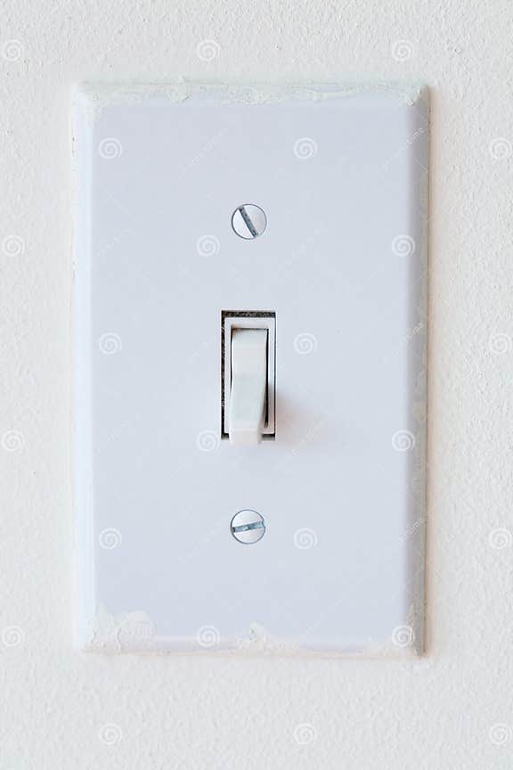 Light Switch stock image. Image of plate, home, power - 5007483