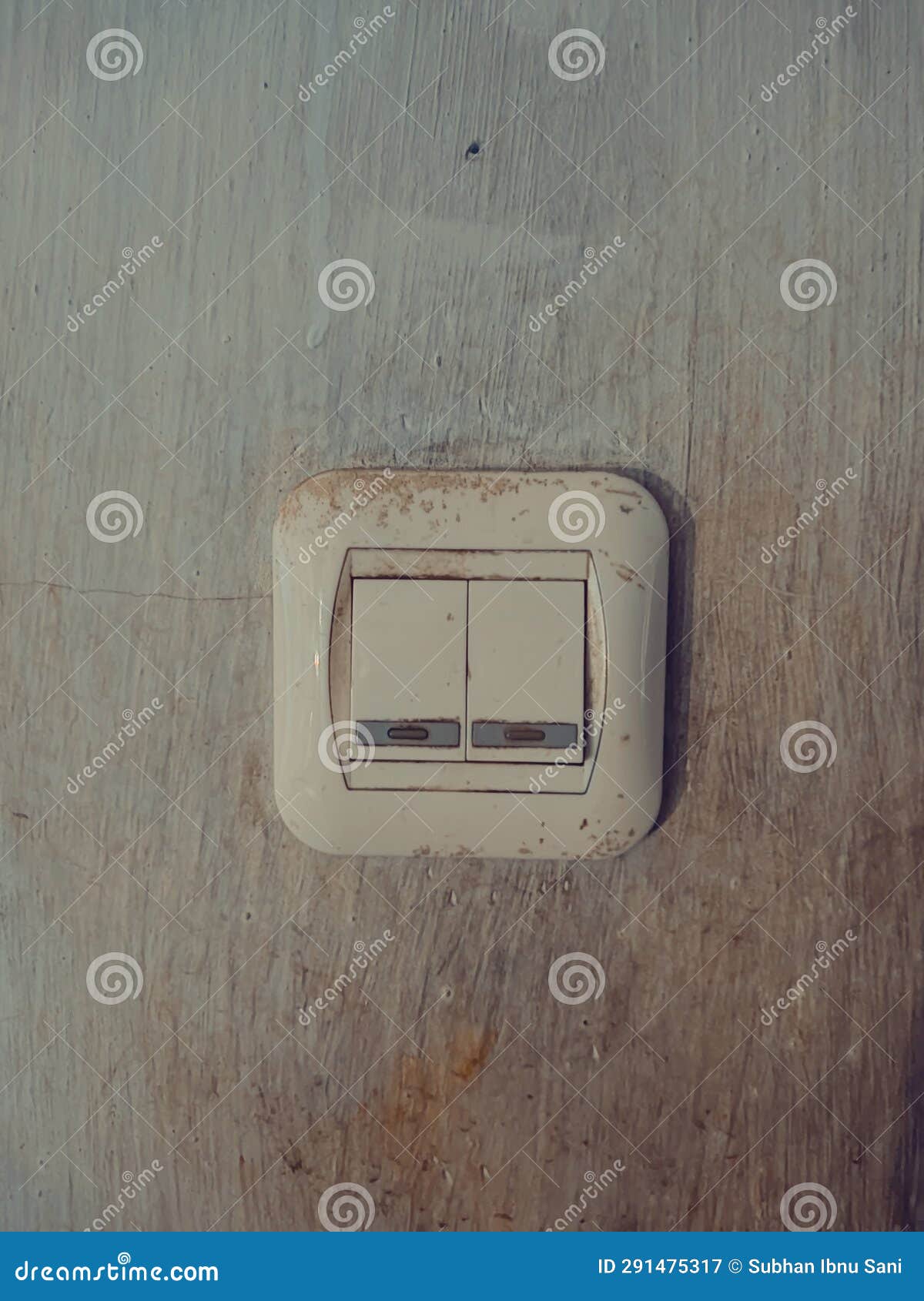A Light Switch in a House that Hasn& X27;t Been Replaced for a Long ...