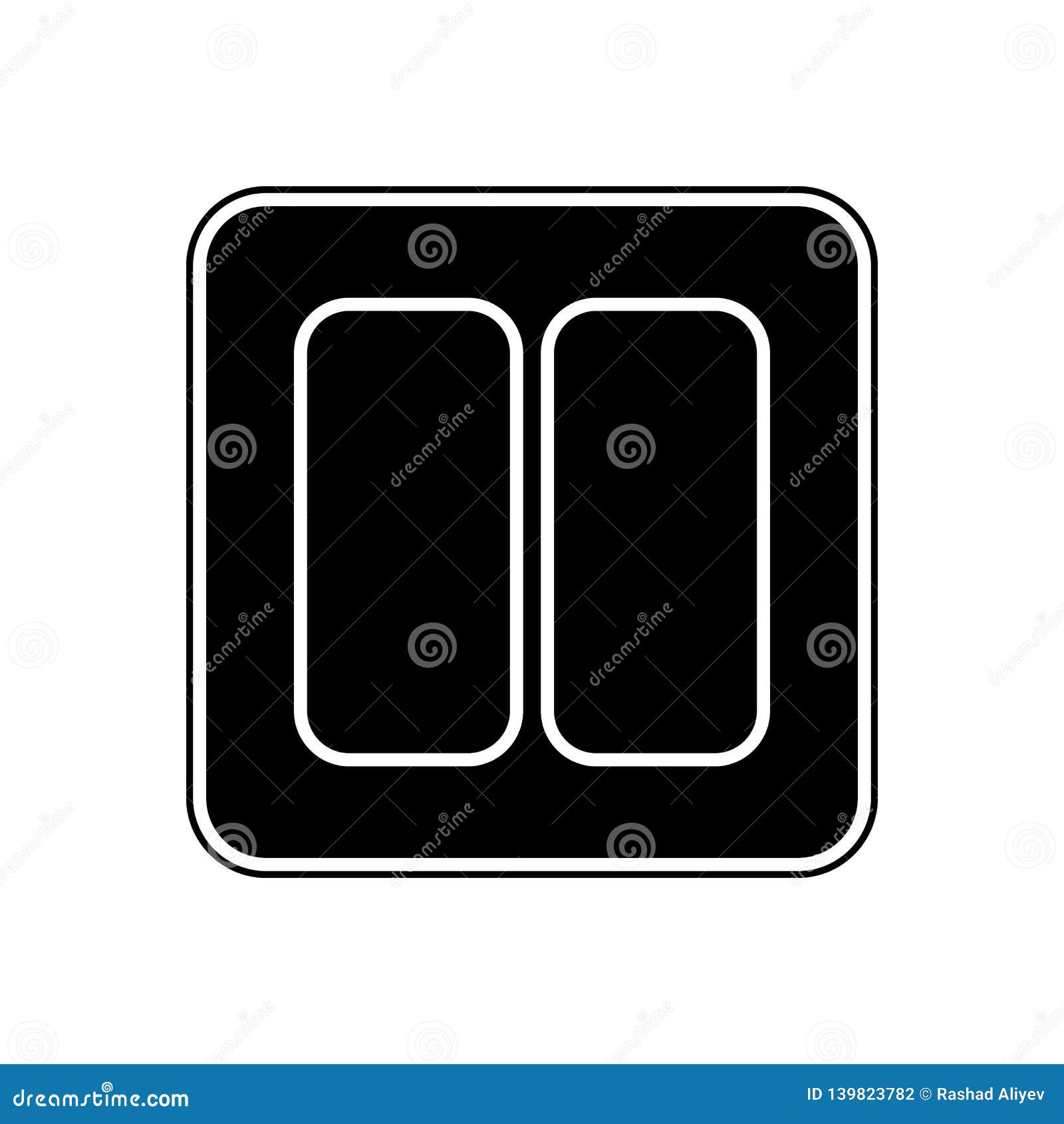 Light Switch Icon. Element of Appliances for Mobile Concept and Web ...