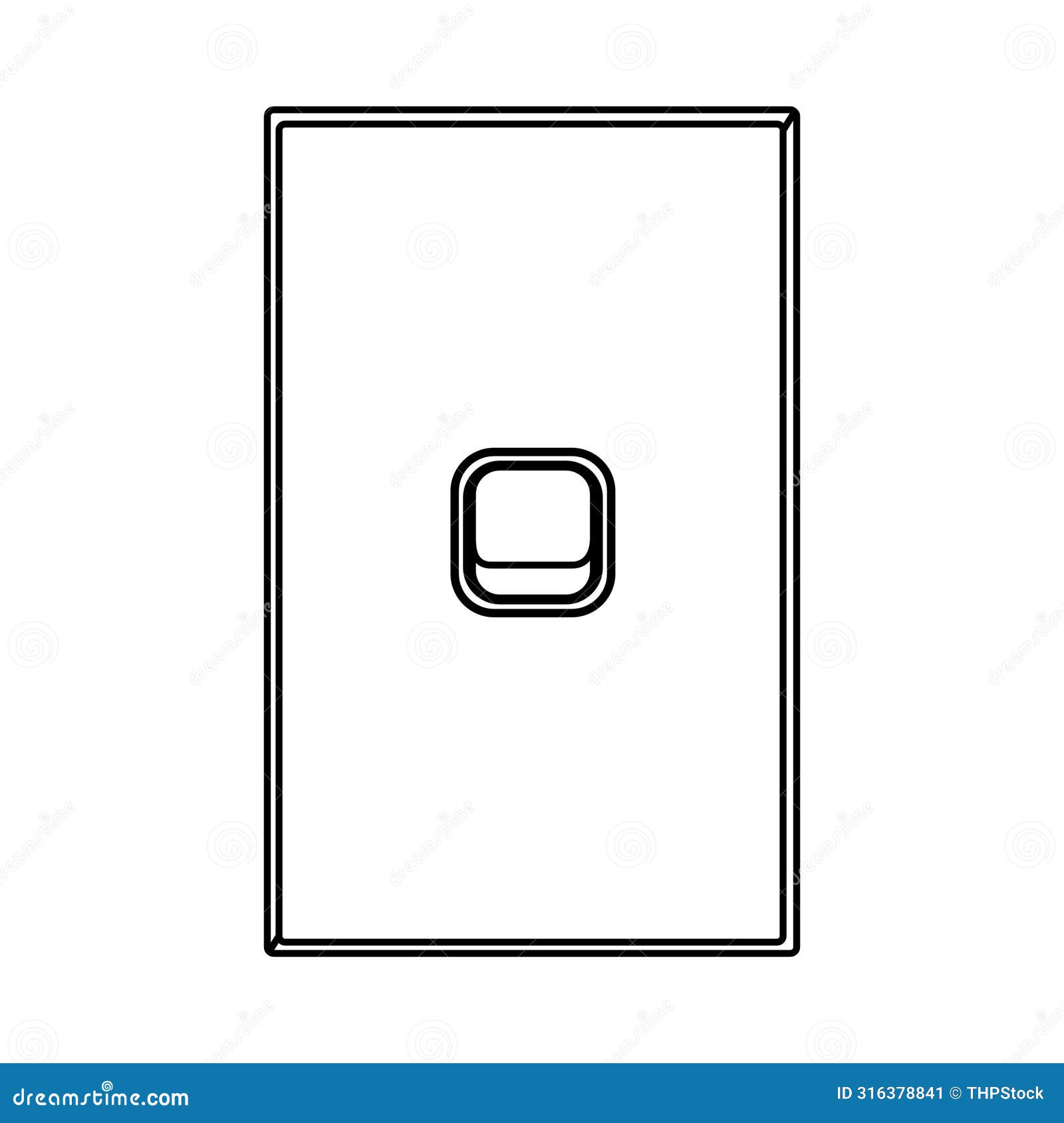 Light Switch Line Art Vector Stock Vector - Illustration of power ...