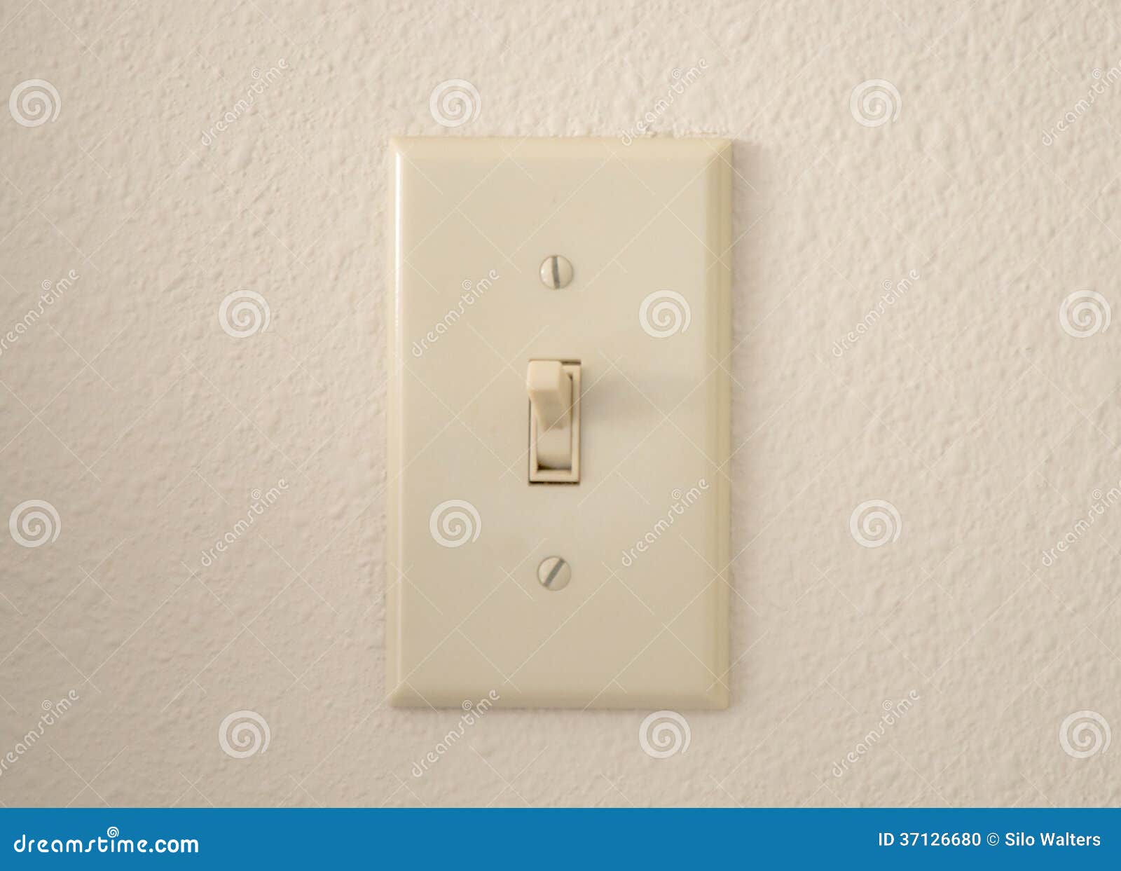 Light Switch stock photo. Image of switch, light, wall - 37126680