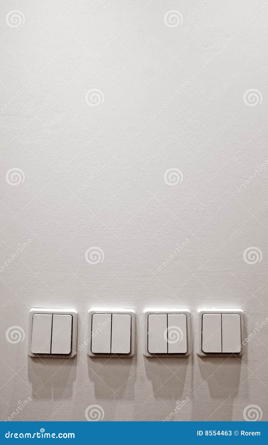 Light switches stock image. Image of lights, illumination - 8554463