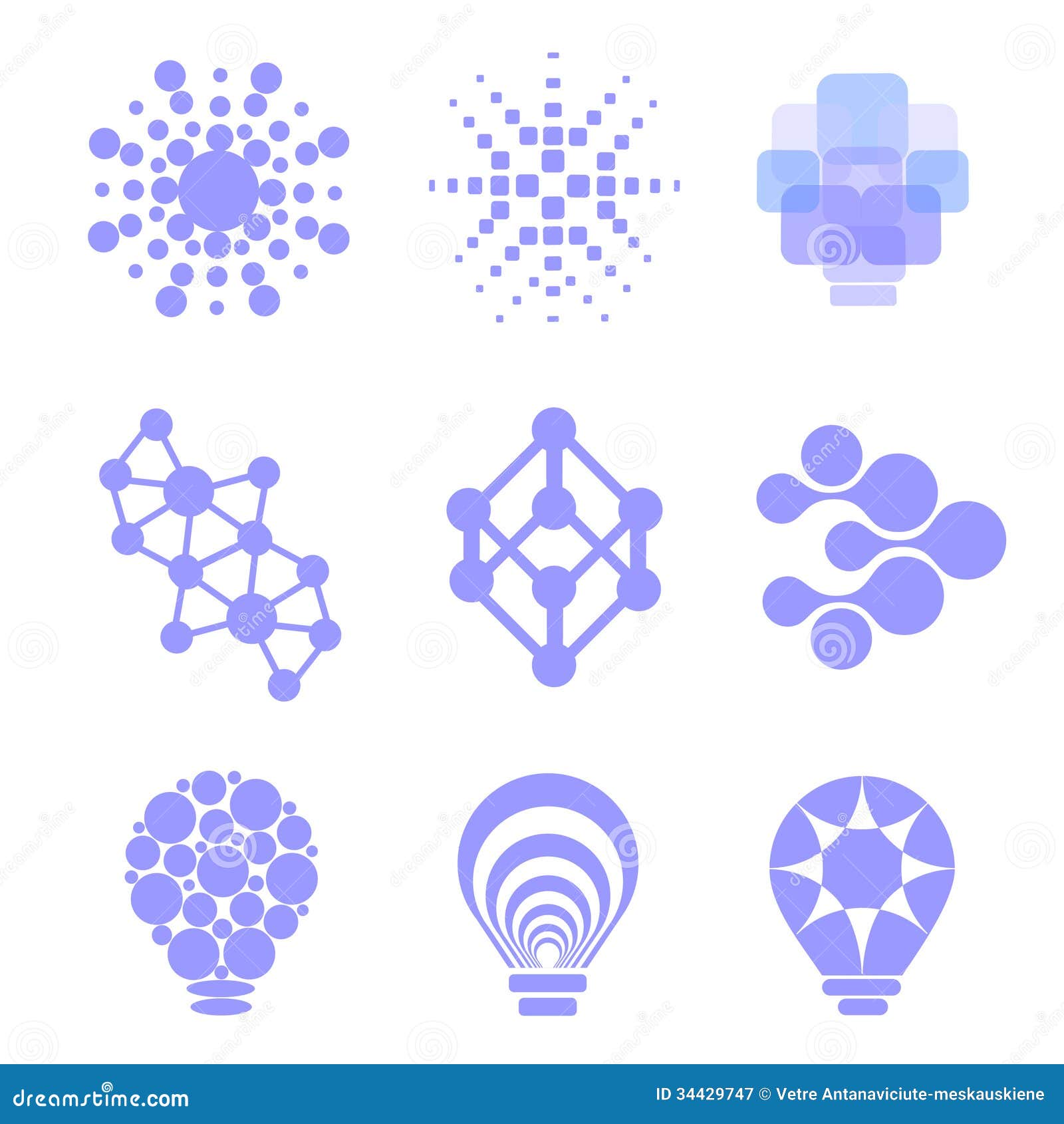 Light symbols stock illustration. Illustration of power - 34429747