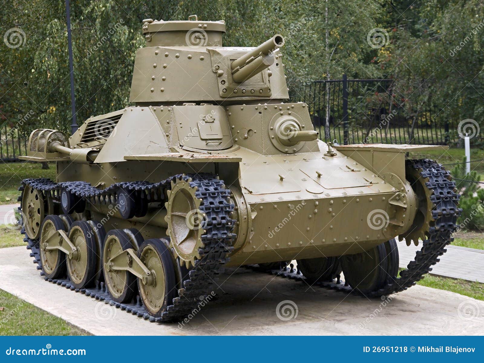 Light tank 2 stock photo. Image of technique, museum - 26951218