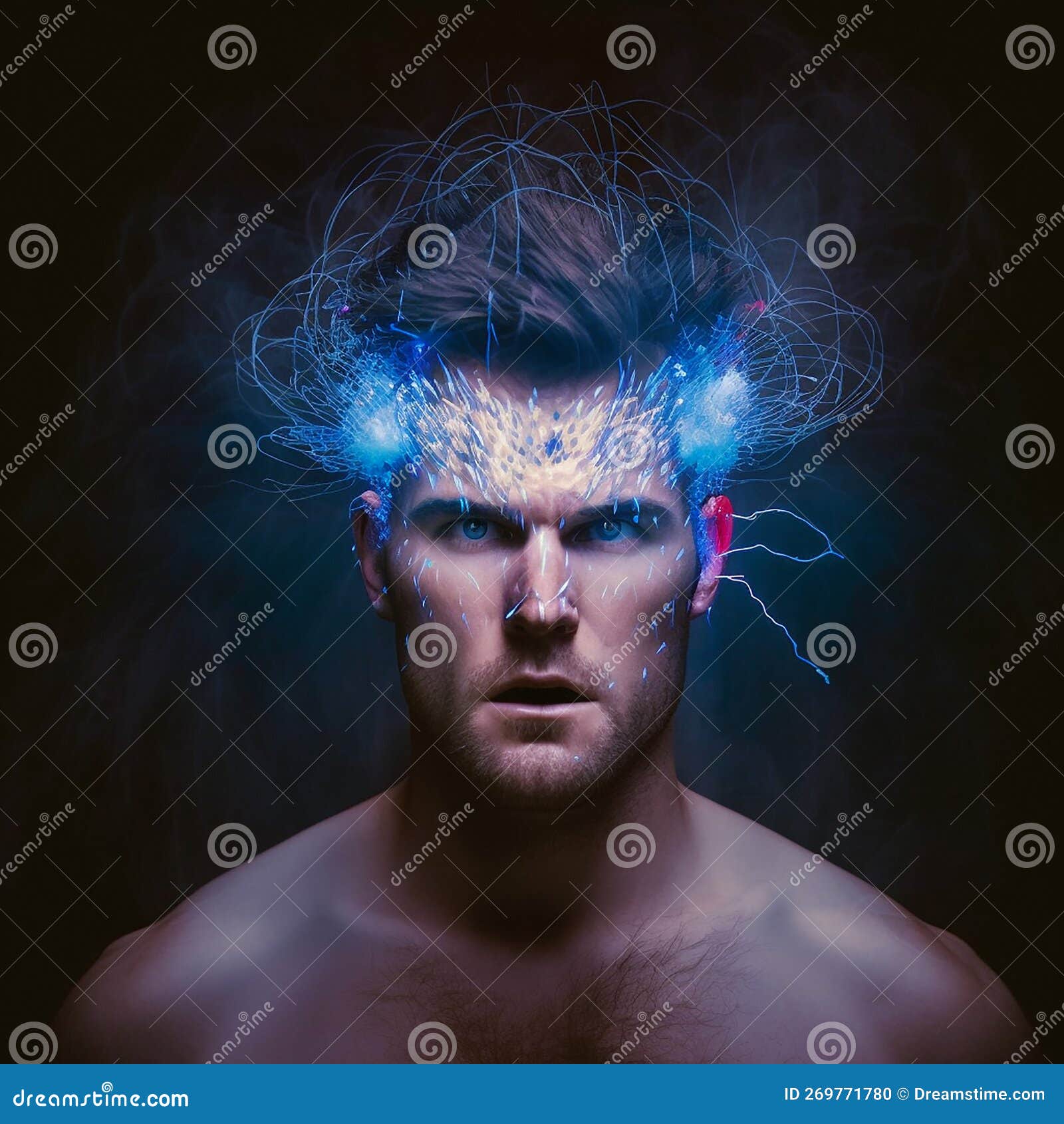 Light Technology in Scientific Experiments, Fictitious Person Stock ...