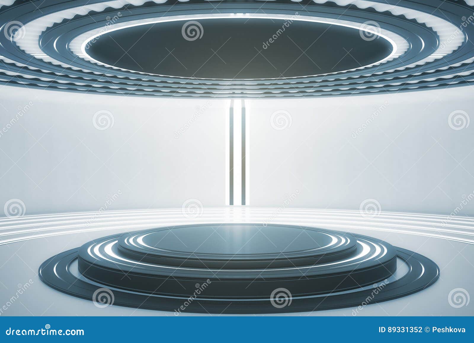 Light teleport station stock illustration. Illustration of power - 89331352