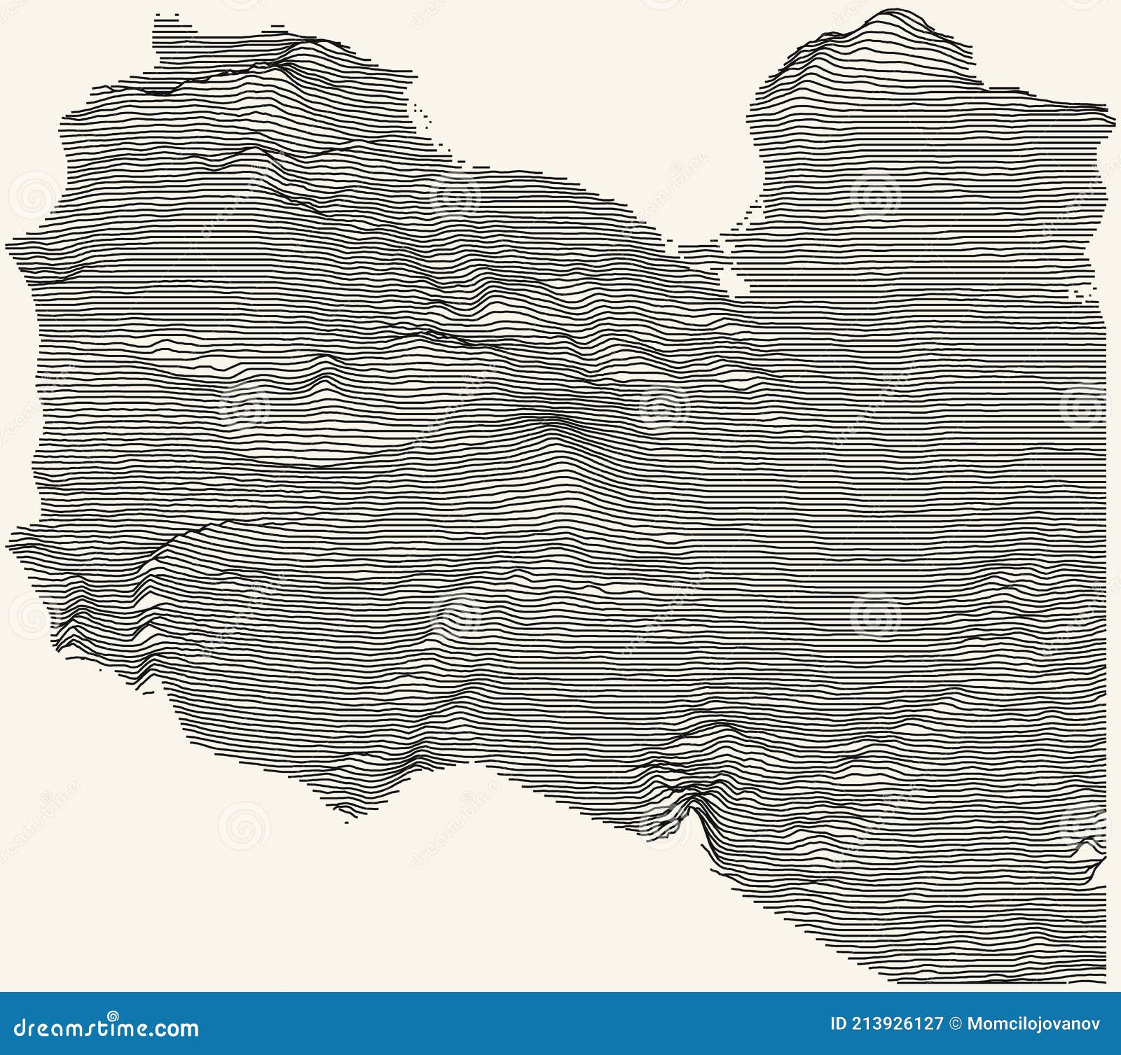 Light Topographic Map of Libya Stock Vector - Illustration of element ...