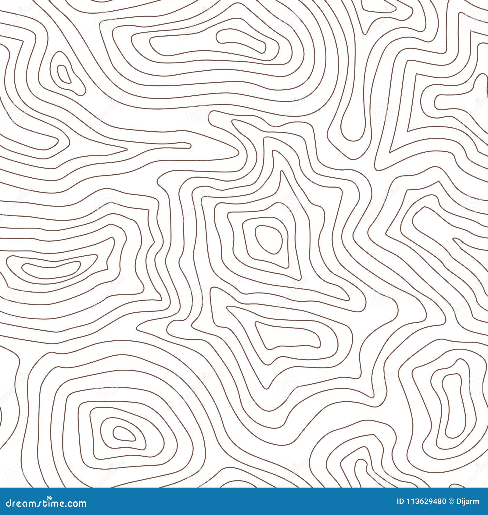 Light Topographic Topo Contour Map Background, Vector Illustration ...