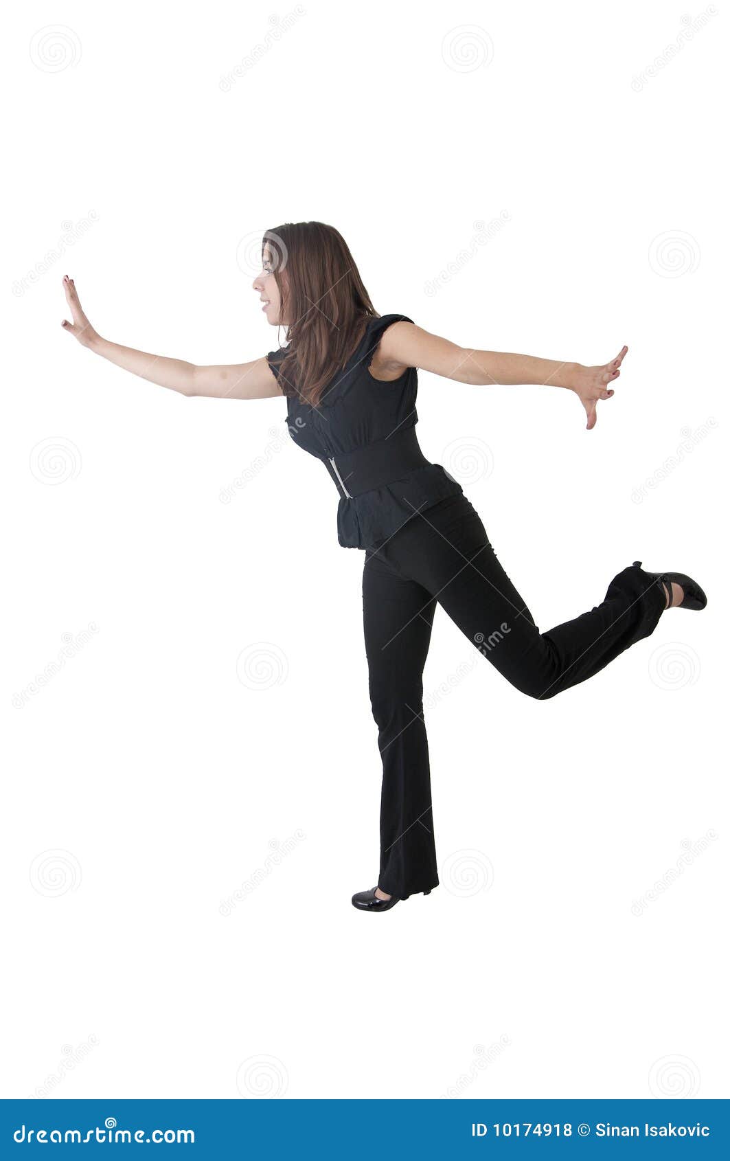 Light touch stock photo. Image of office, female, woman - 10174918