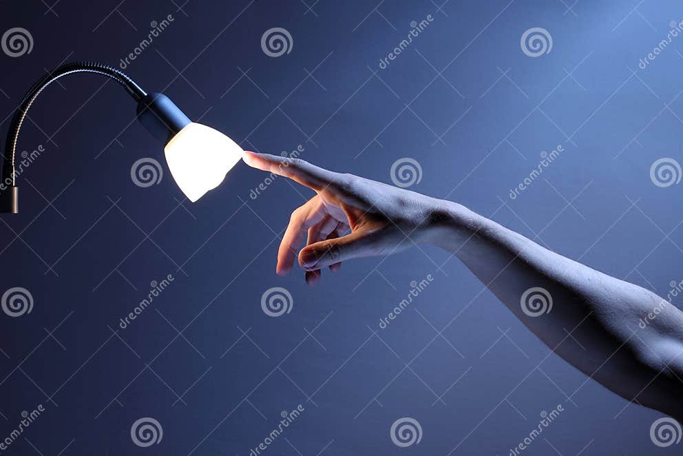 Light touch stock photo. Image of fixture, lamp, equipment - 16274388