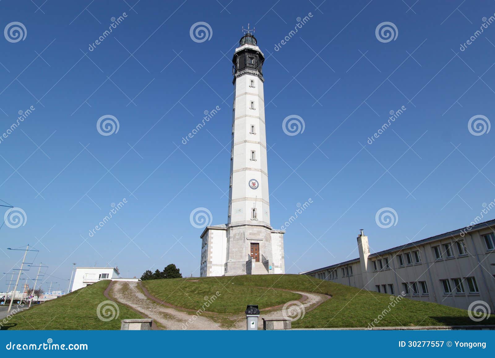 Calais Light Tower stock image. Image of building, light - 30277557