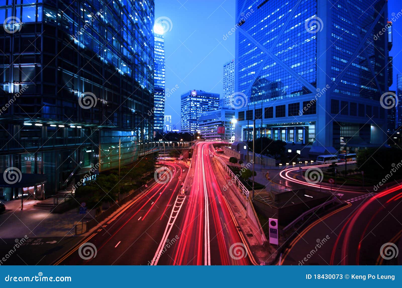 Light Trail at Busy Highway Stock Image - Image of malaysia ...