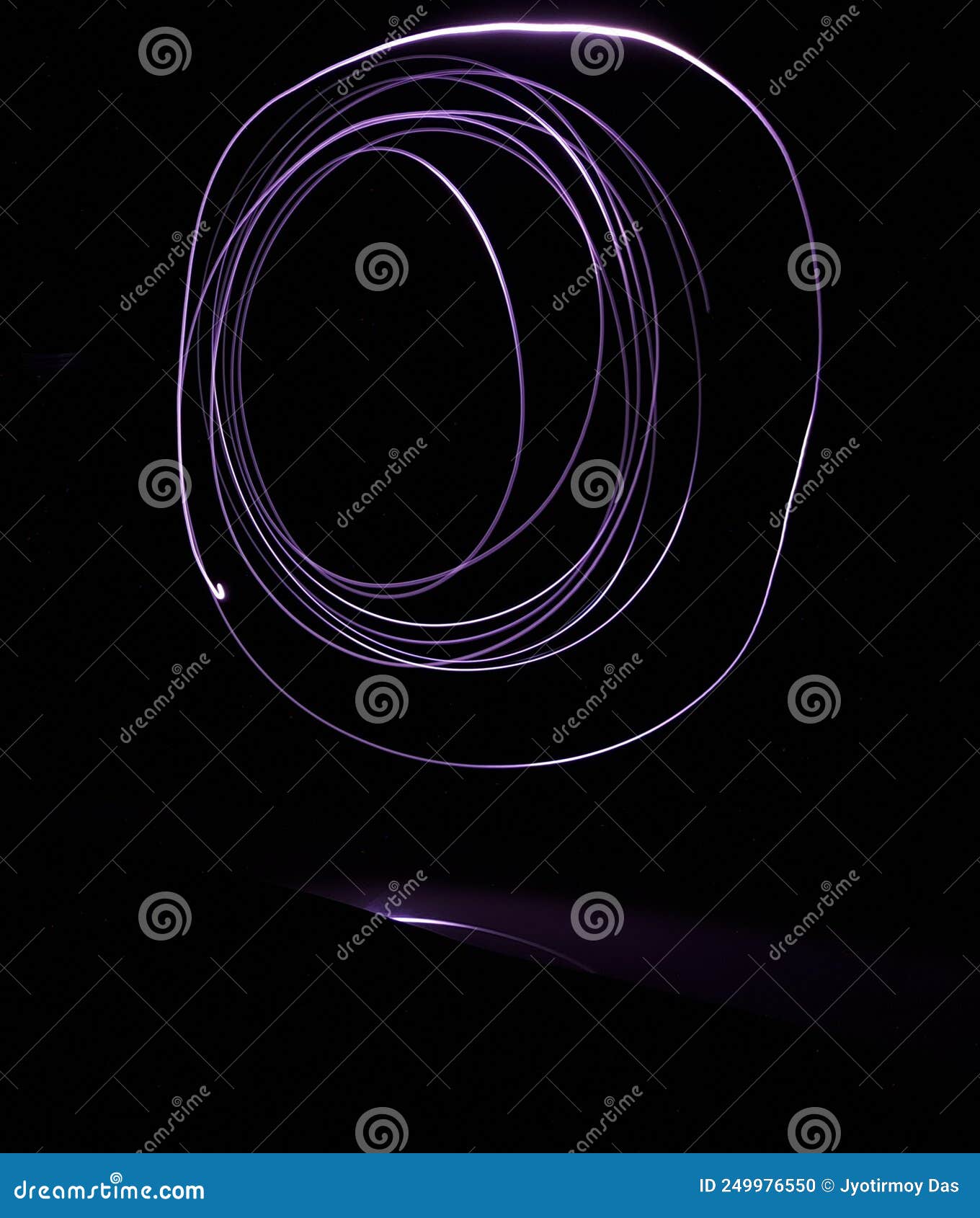Light Trails Black Background White Trails Stock Illustration ...