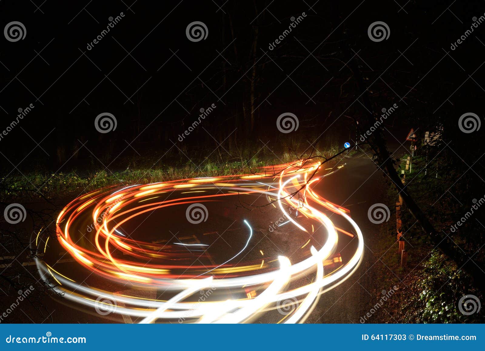 Light trails circle stock image. Image of forward, constantly - 64117303
