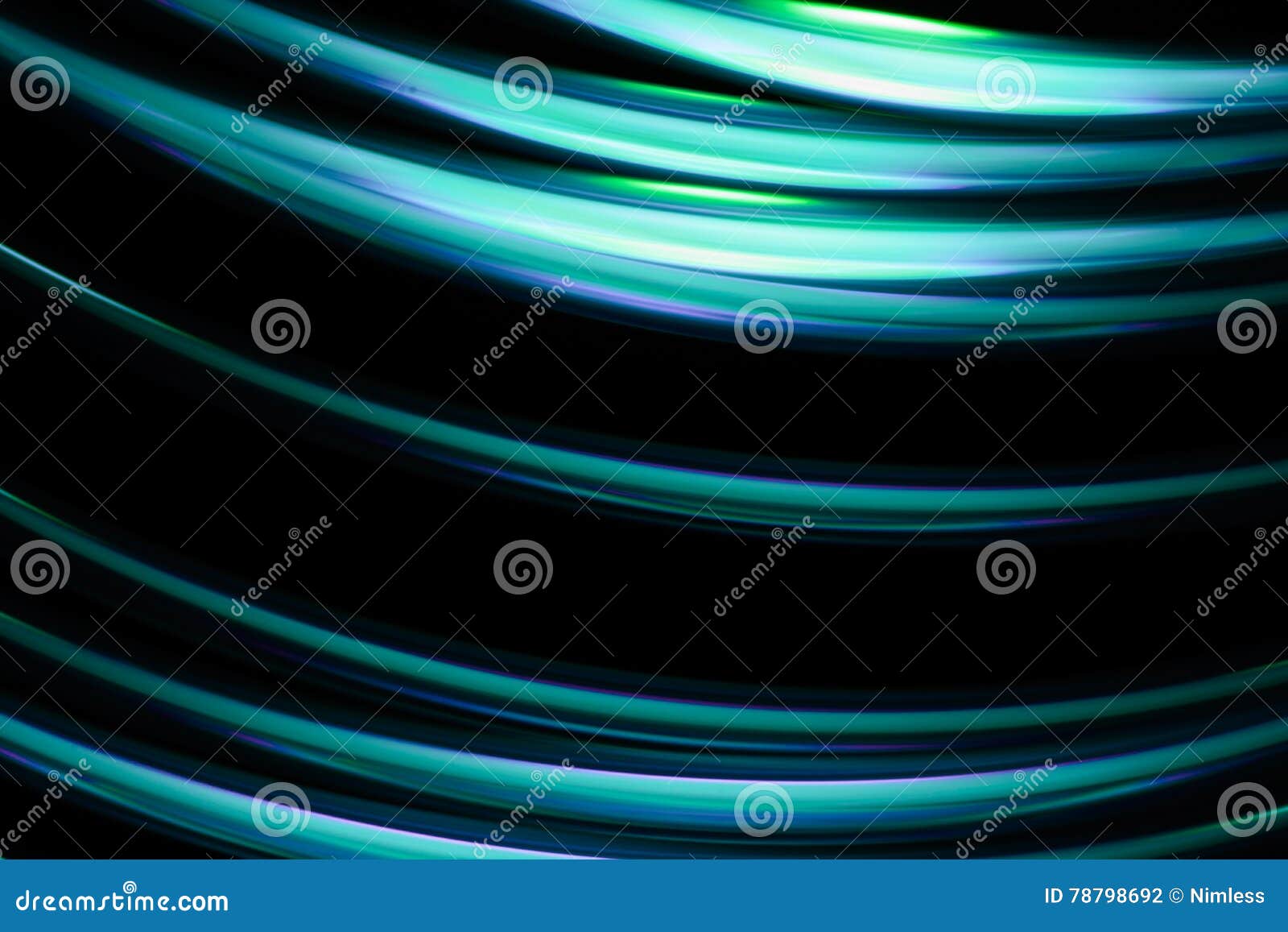Light Trails on a Dark Background Stock Illustration - Illustration of ...