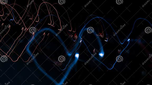 Light Trails Heart Shape - Shapes of Light Stock Photo - Image of ...