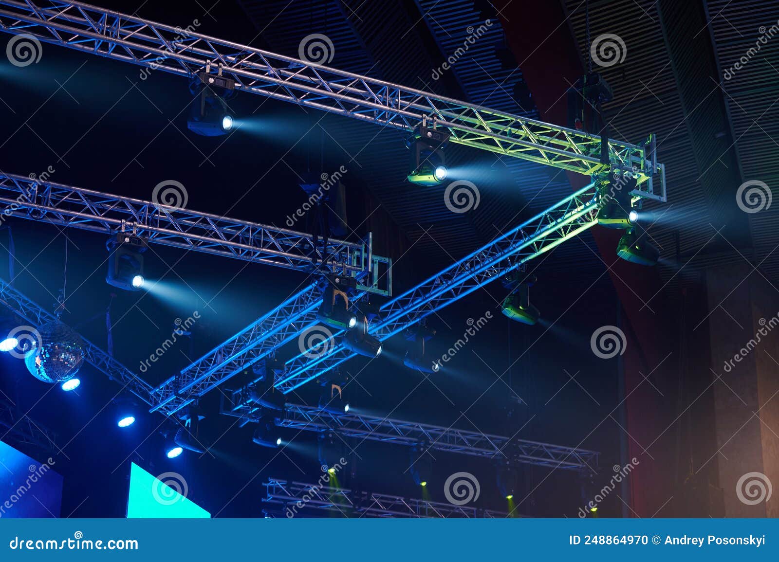 Light Truss Above the Stage with Dynamic Stock Photo - Image of energy ... Light Truss Above the Stage with Dynamic Stock Photo - Image of energy ...