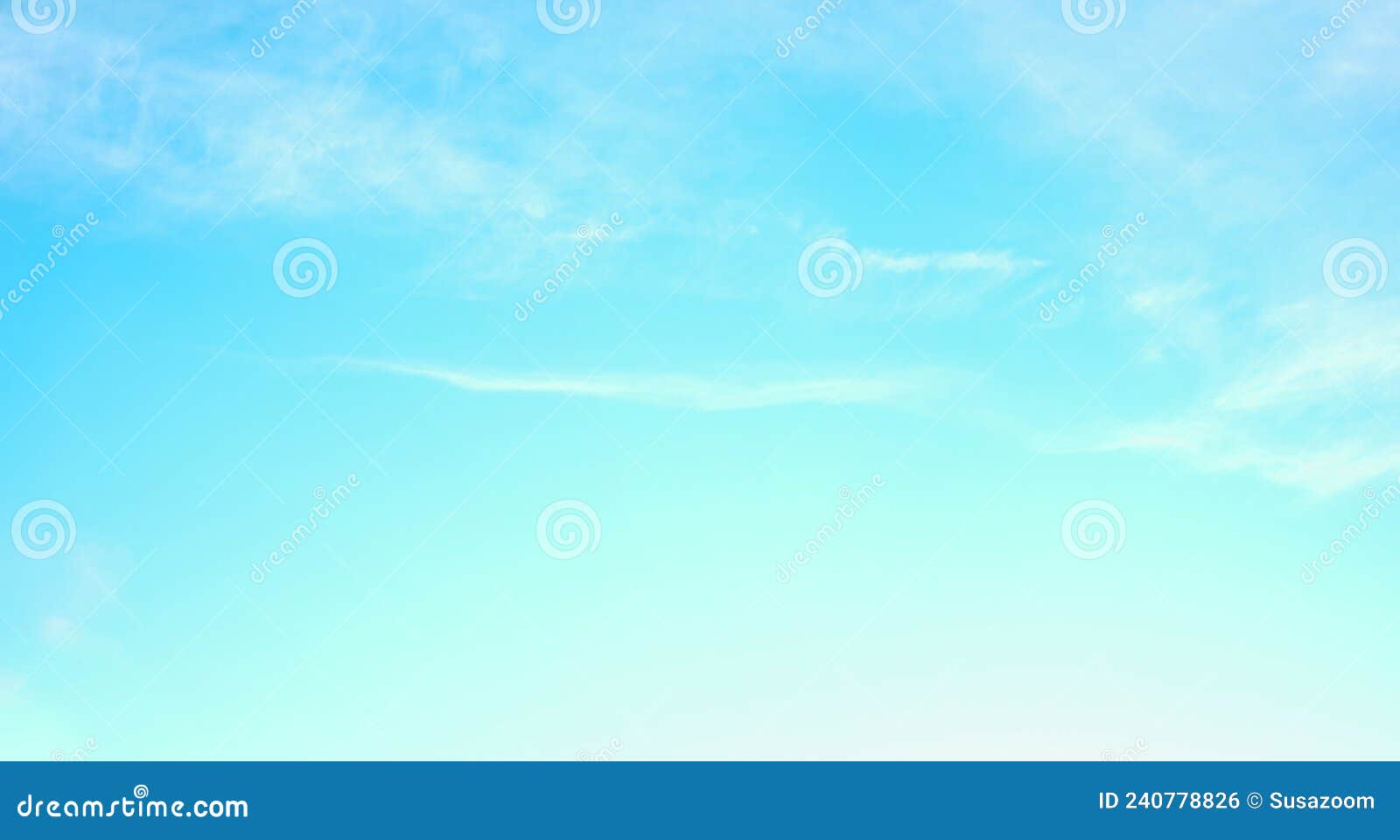 Light Turquoise Blue Sky Background Stock Photo - Image of backdrop ...