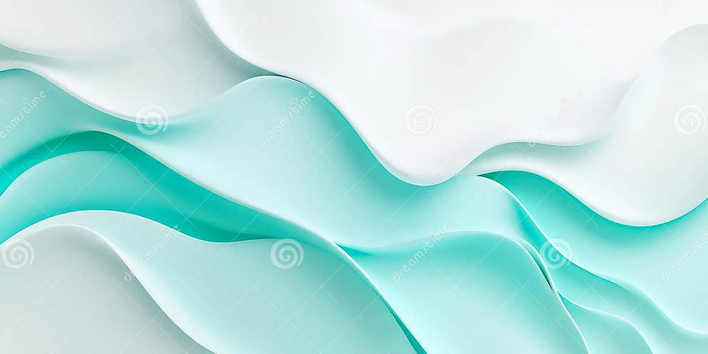 Light Turquoise and White Gradient with Smooth Transitions, Perfect for ...