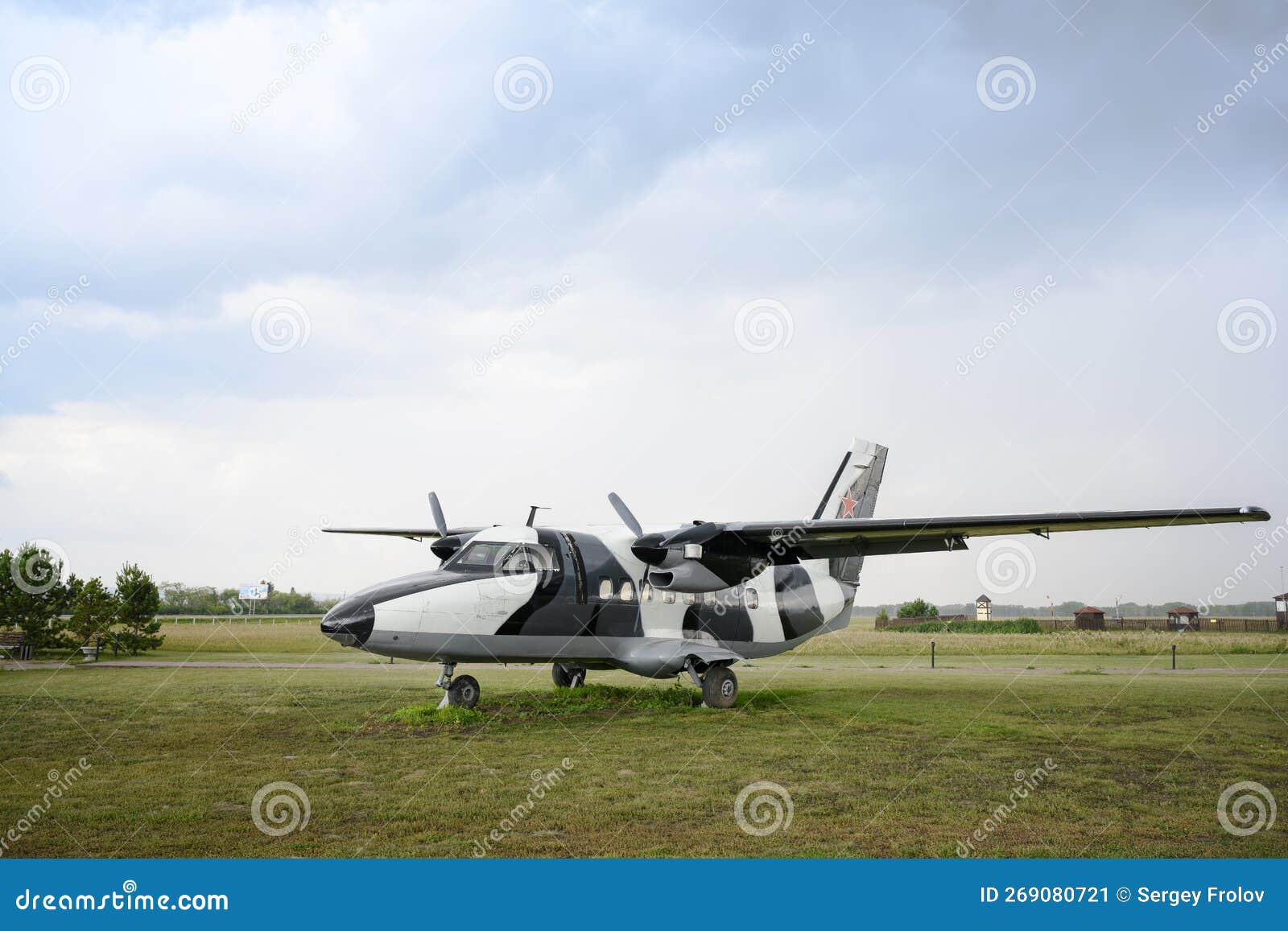 Light Twin-engine Propeller Aircraft Developed in Czechoslovakia in ...