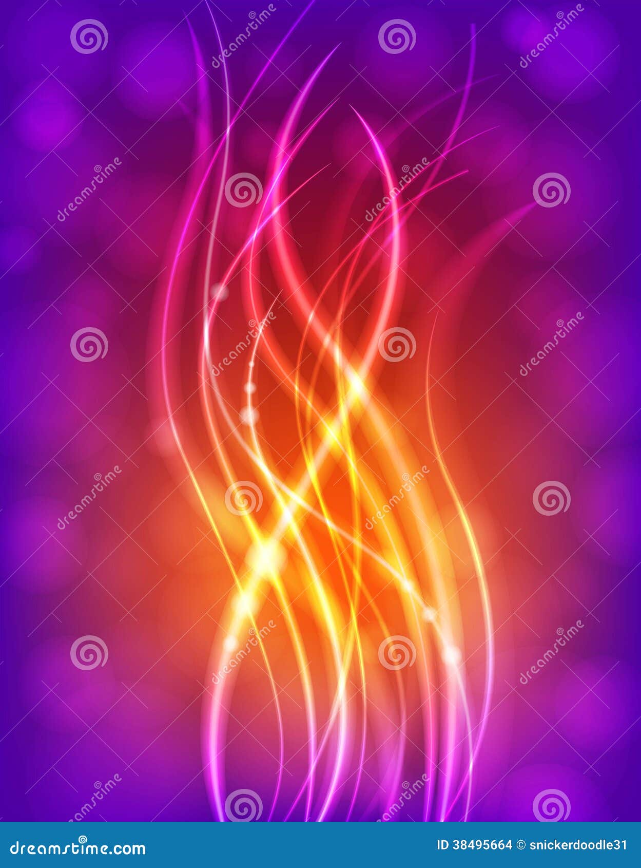 Light-Up Strands Multi-Color Stock Vector - Illustration of backdrop ...