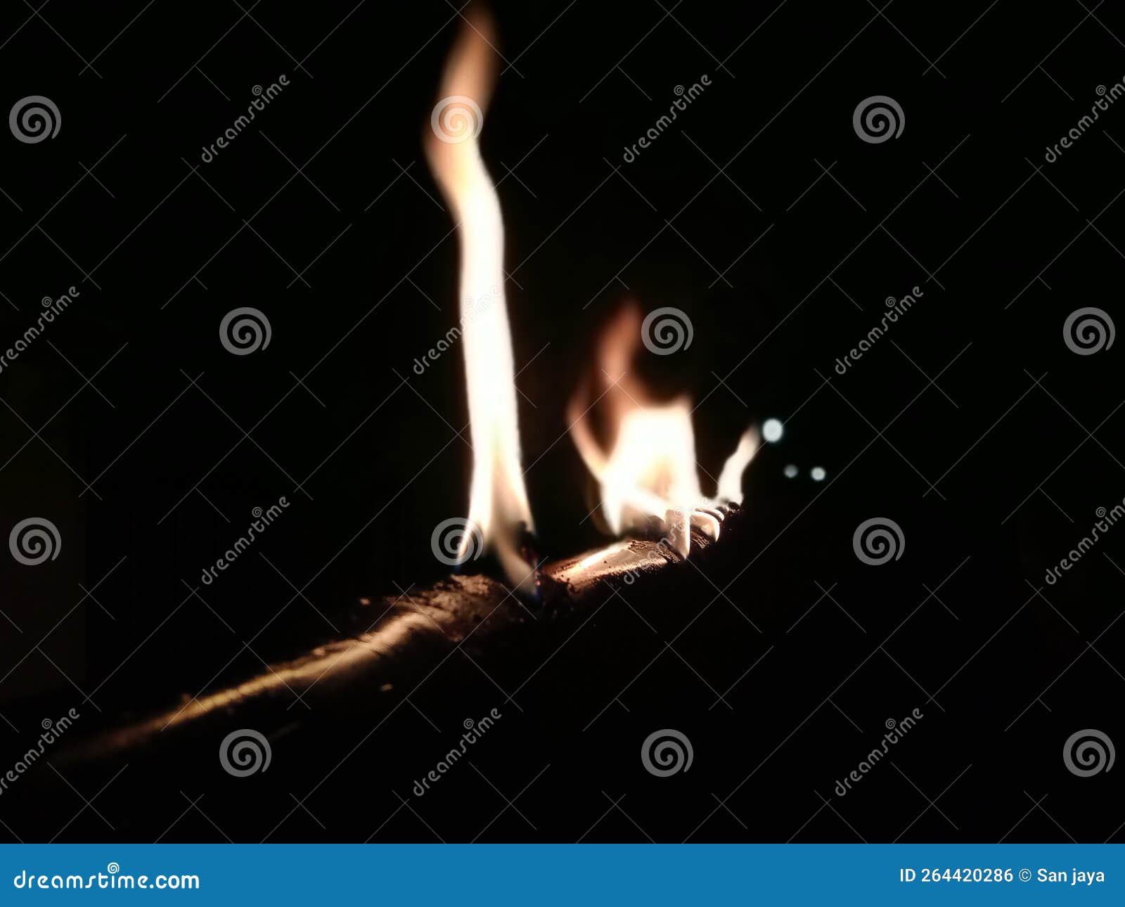 Light Up Your Dark, at Least Prepare a Torch To Start the Journey Stock ...