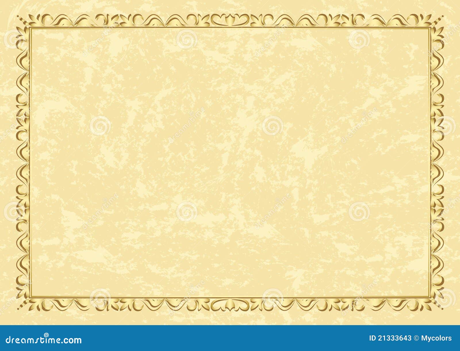 Light Vector Beige Vintage Frame Stock Vector - Illustration of vintage ...
