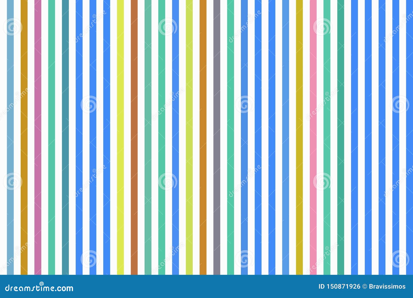 Light Vertical Line Background and Seamless Striped, Illustration Stock ...