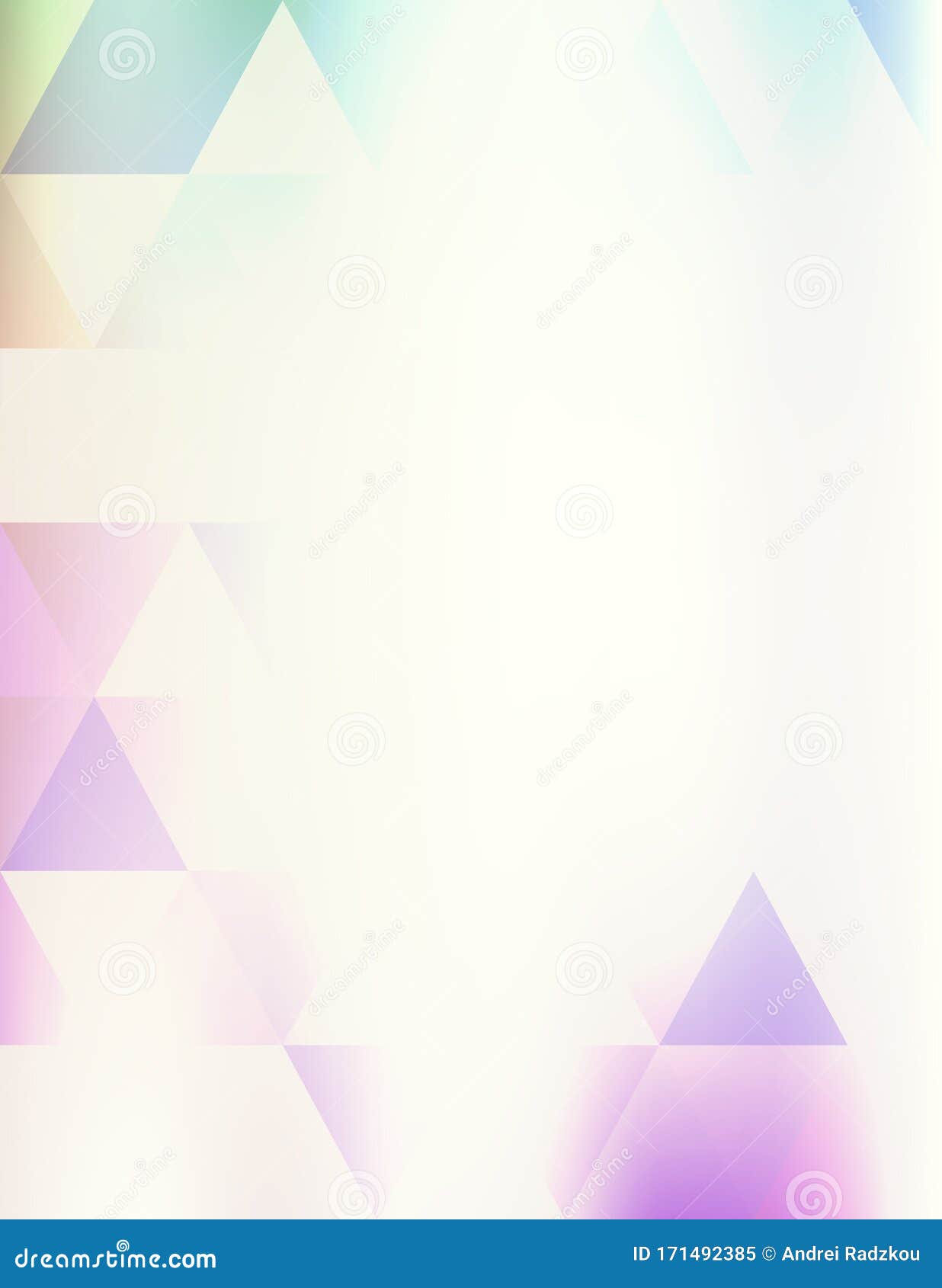 Light Violet Background with Transparent Triangles. Vector Graphic ...