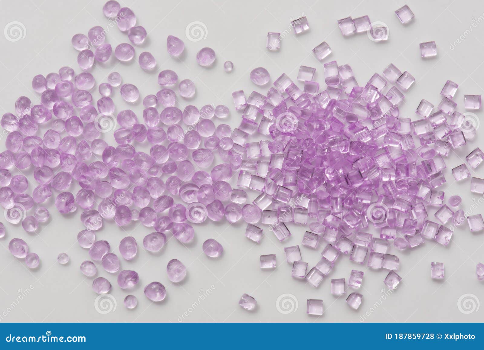 Light Violet Transparent Plastic Resin Stock Photo - Image of dyed ...