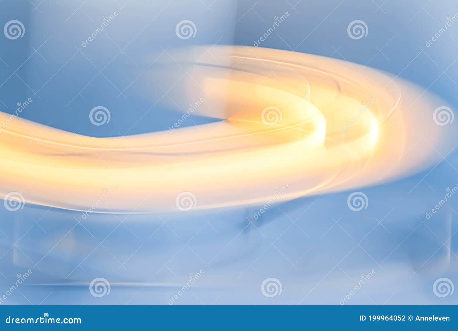 Light Waves As Abstract Futuristic Background, Science and High Tech ...