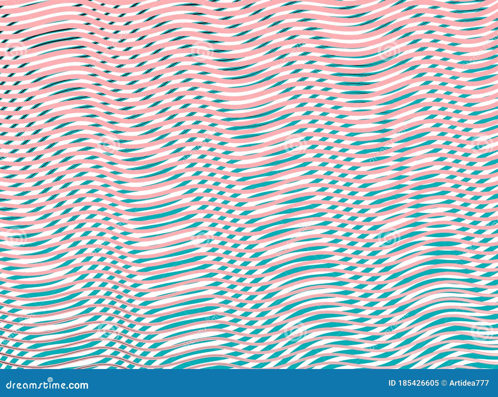 Reticulated Texture Of Lines And Moire Effect Linear Vector Background