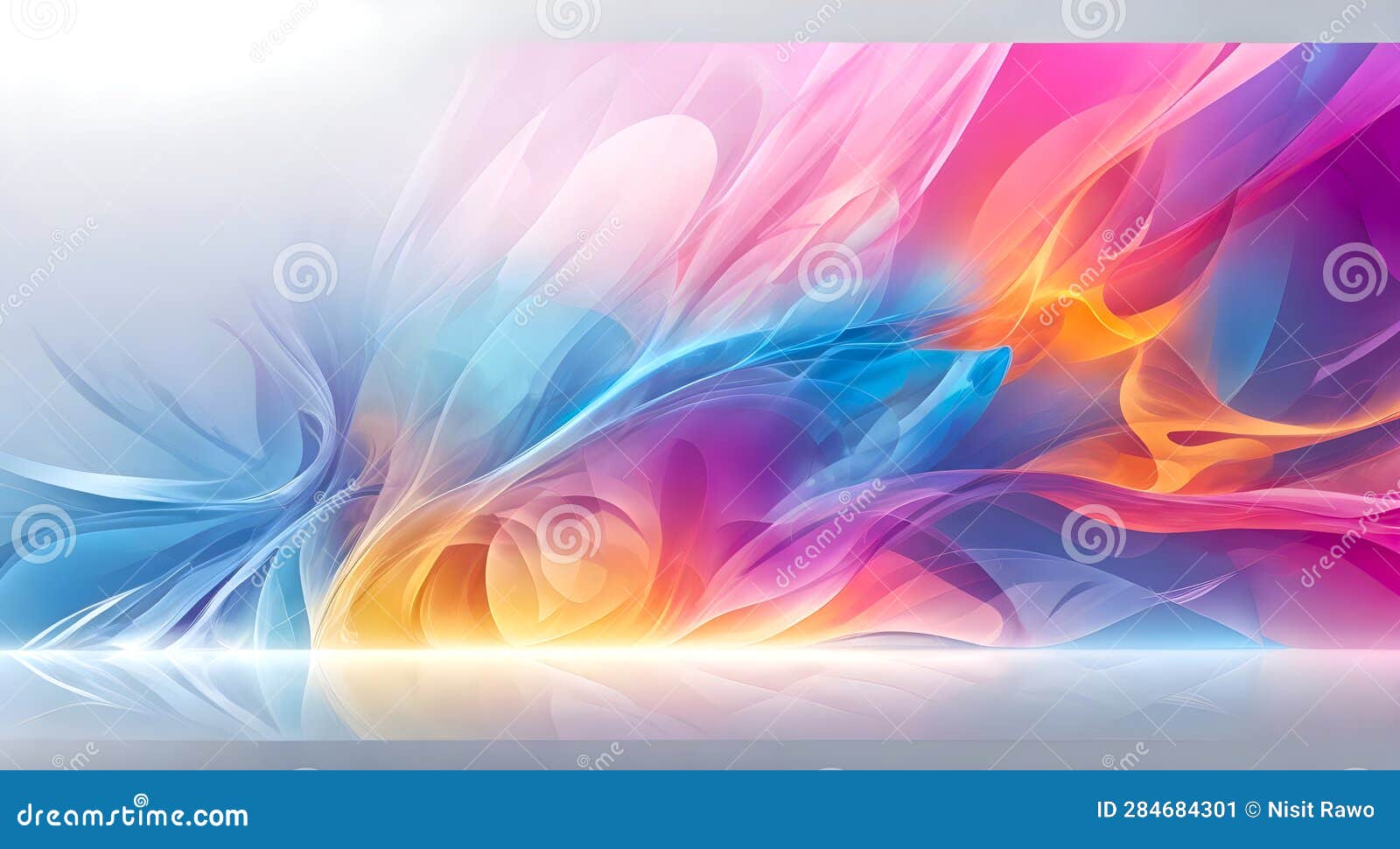 Light Website Background Imaginary Abstraction Stock Illustration ...