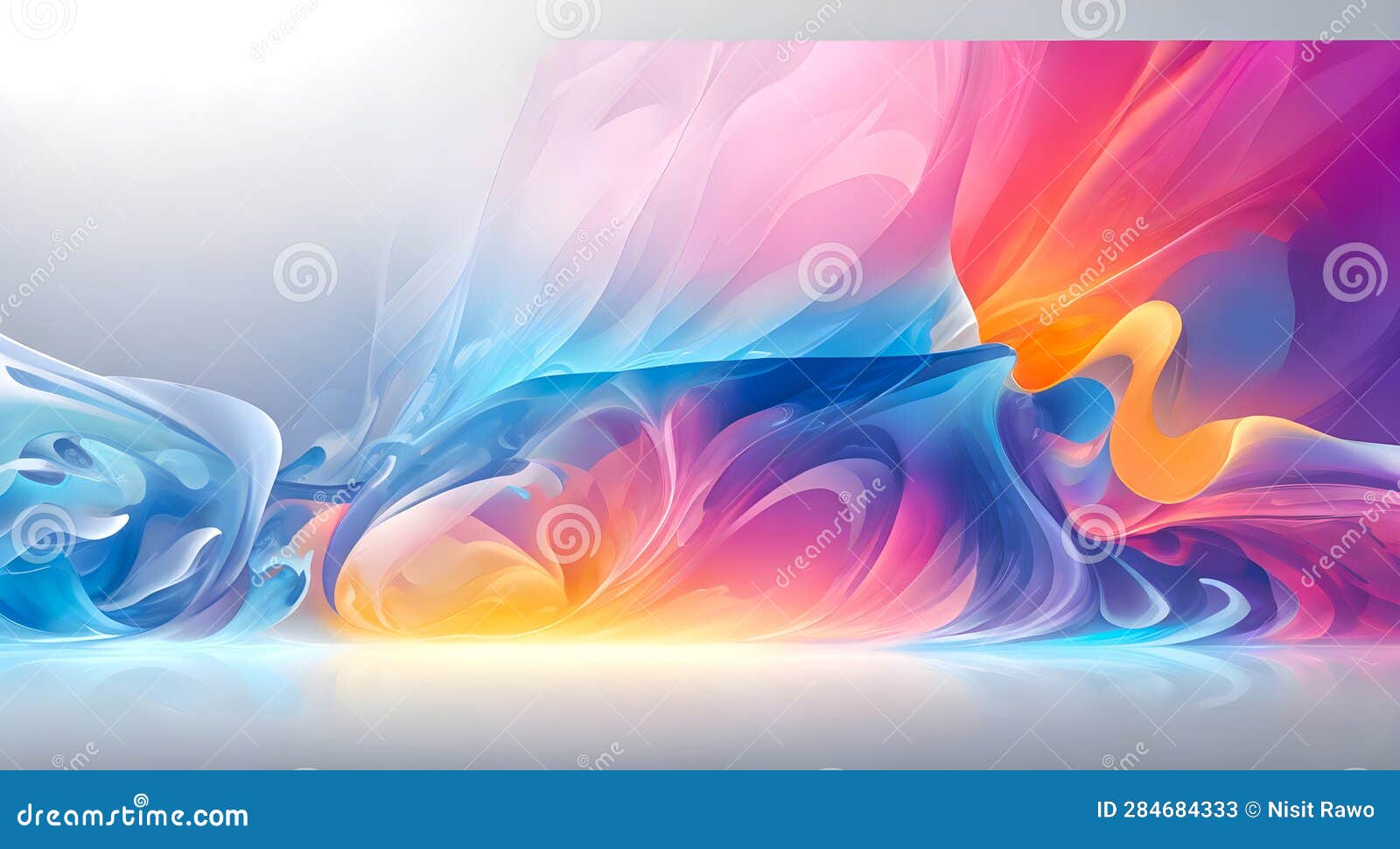 Light Website Background Imaginary Abstraction Stock Illustration ...