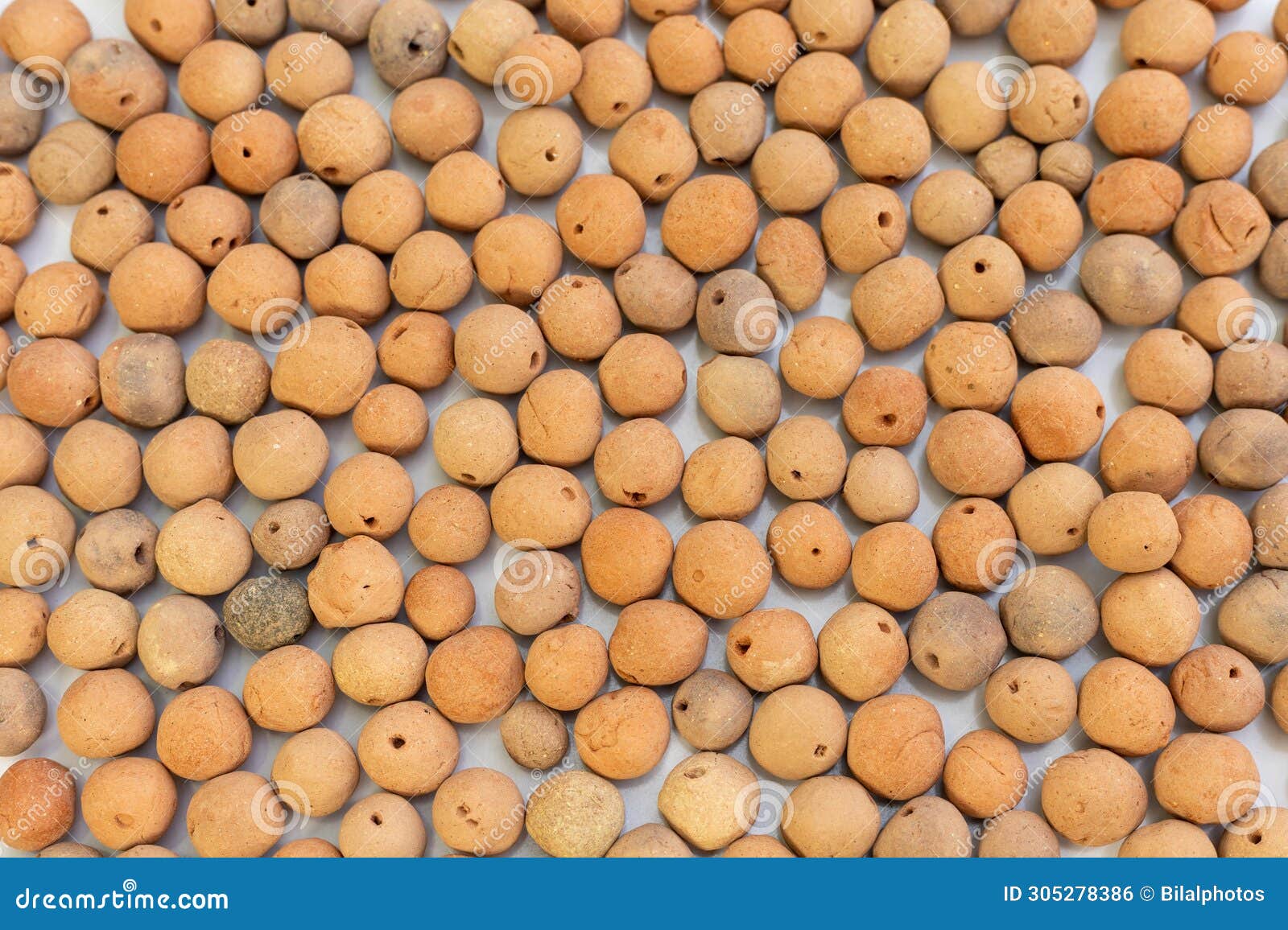 Light Weight Expanded Aggregate Clay Balls Texture Background Stock ...