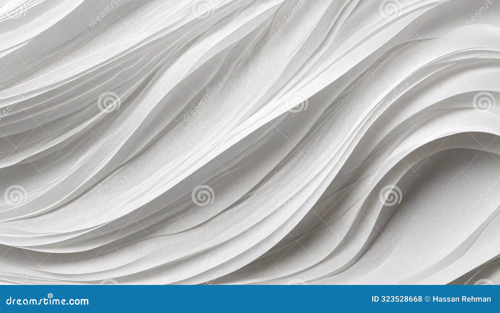Light and White Abstract Background Irregular Wavey Design Stock ...
