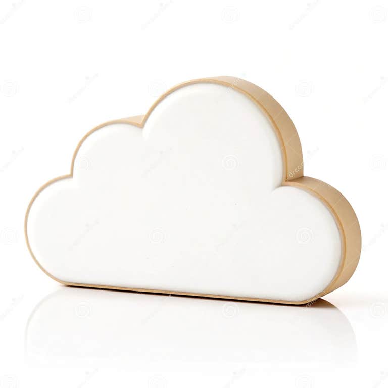 Light White Cloud Icon Isolated on Transparent Background Stock ...