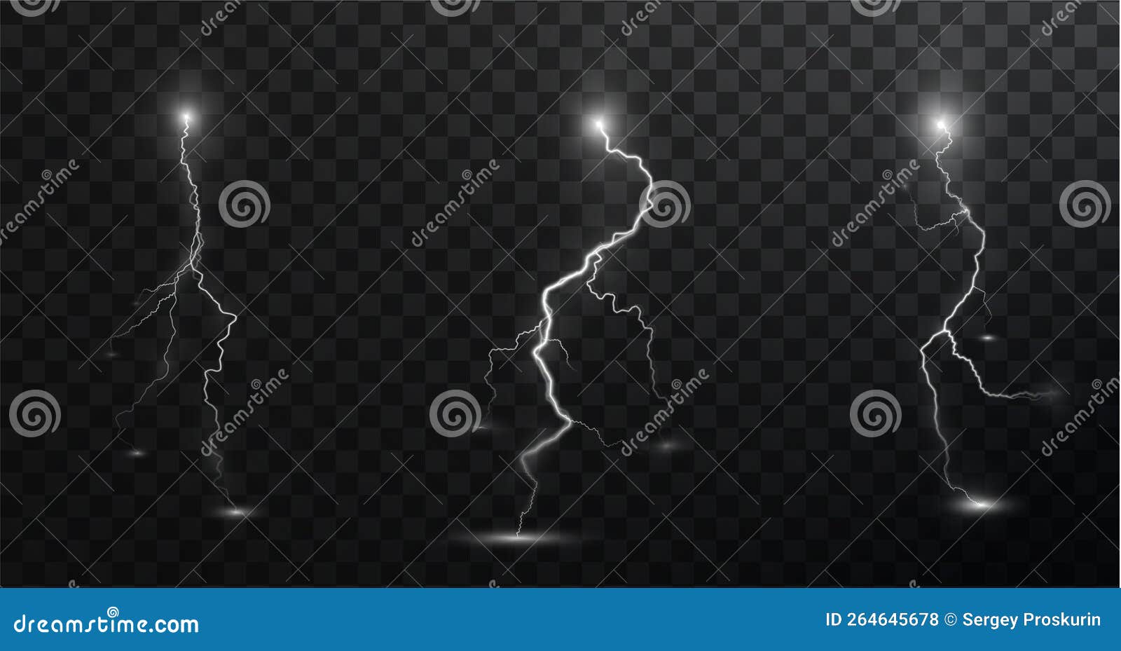 Light White Isolated Vector Lightning Png. Magic Light Abstract Lines ...