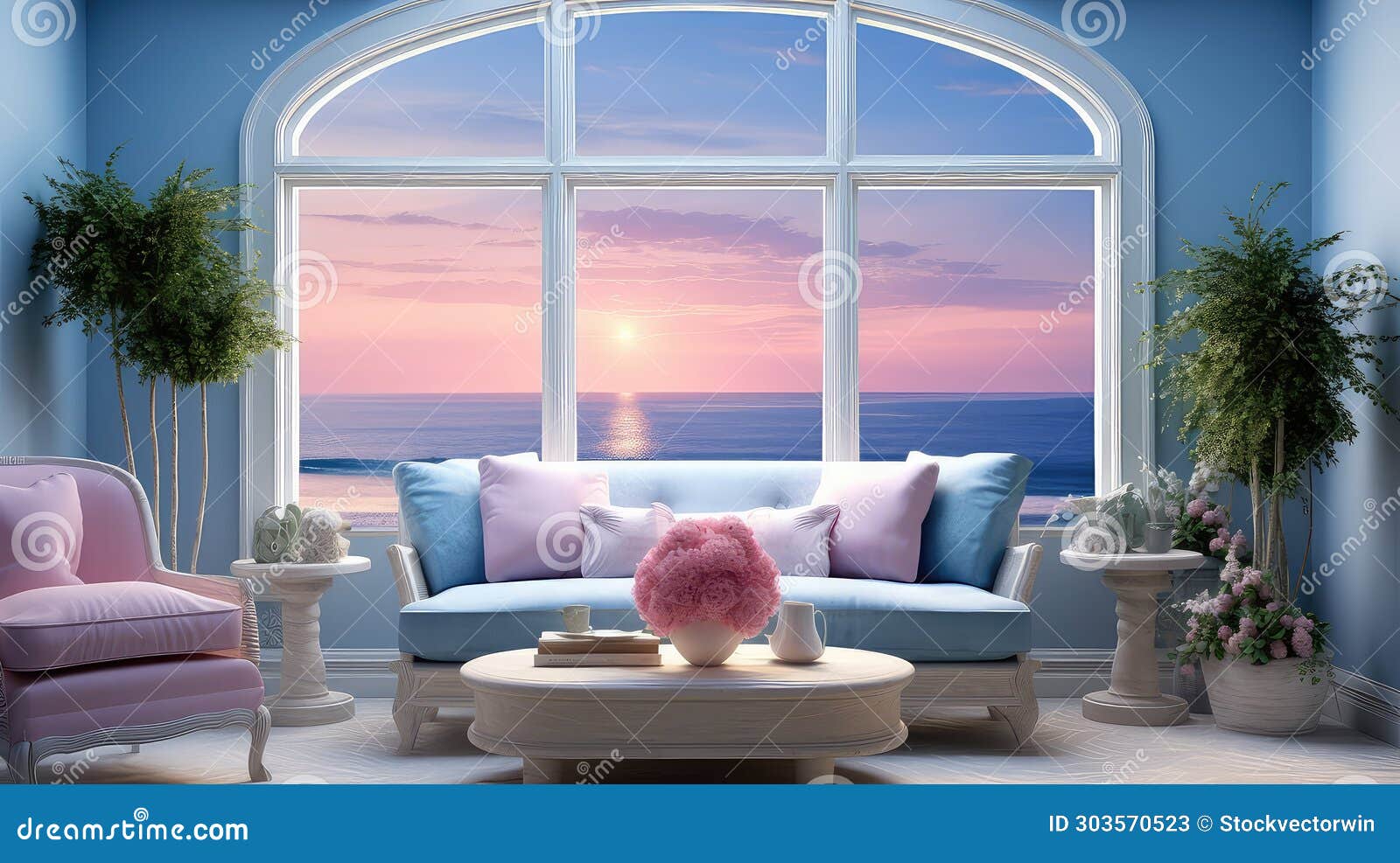 Light Window Room Background Stock Illustration - Illustration of ...