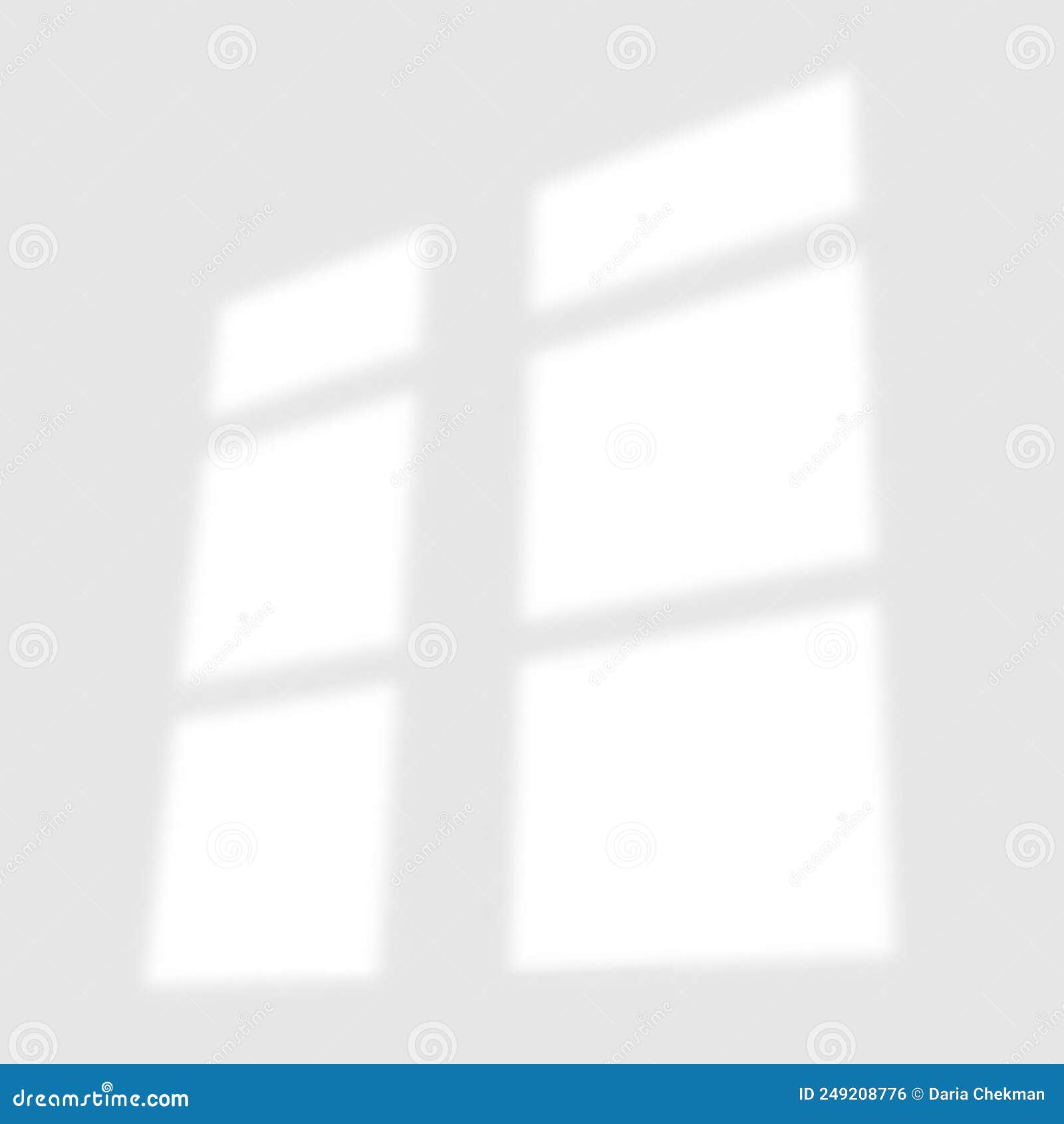 Light from a Window on a White Wall. Vector Illustration Stock Vector ...