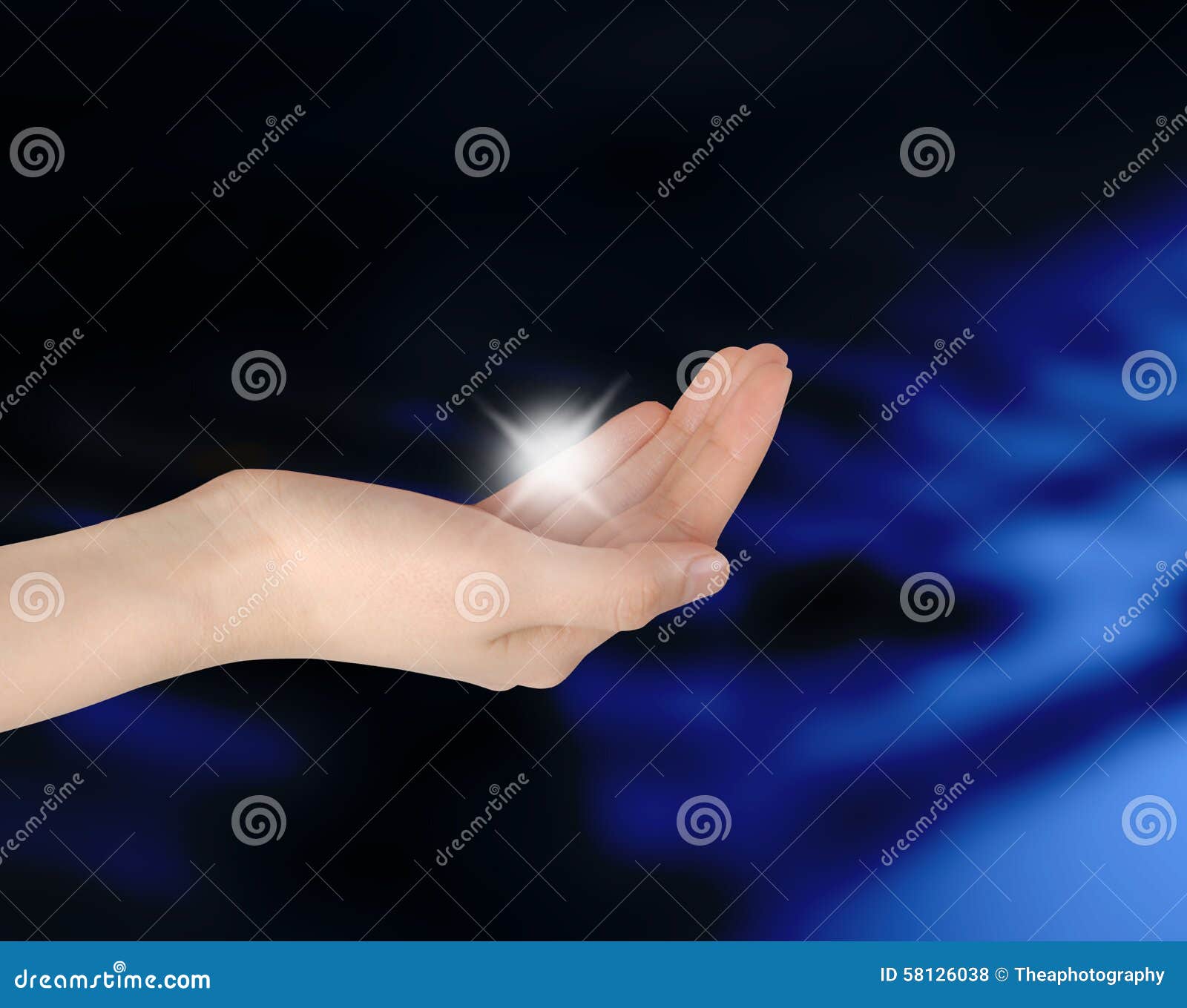 The light stock photo. Image of fingers, gesture, magic - 58126038