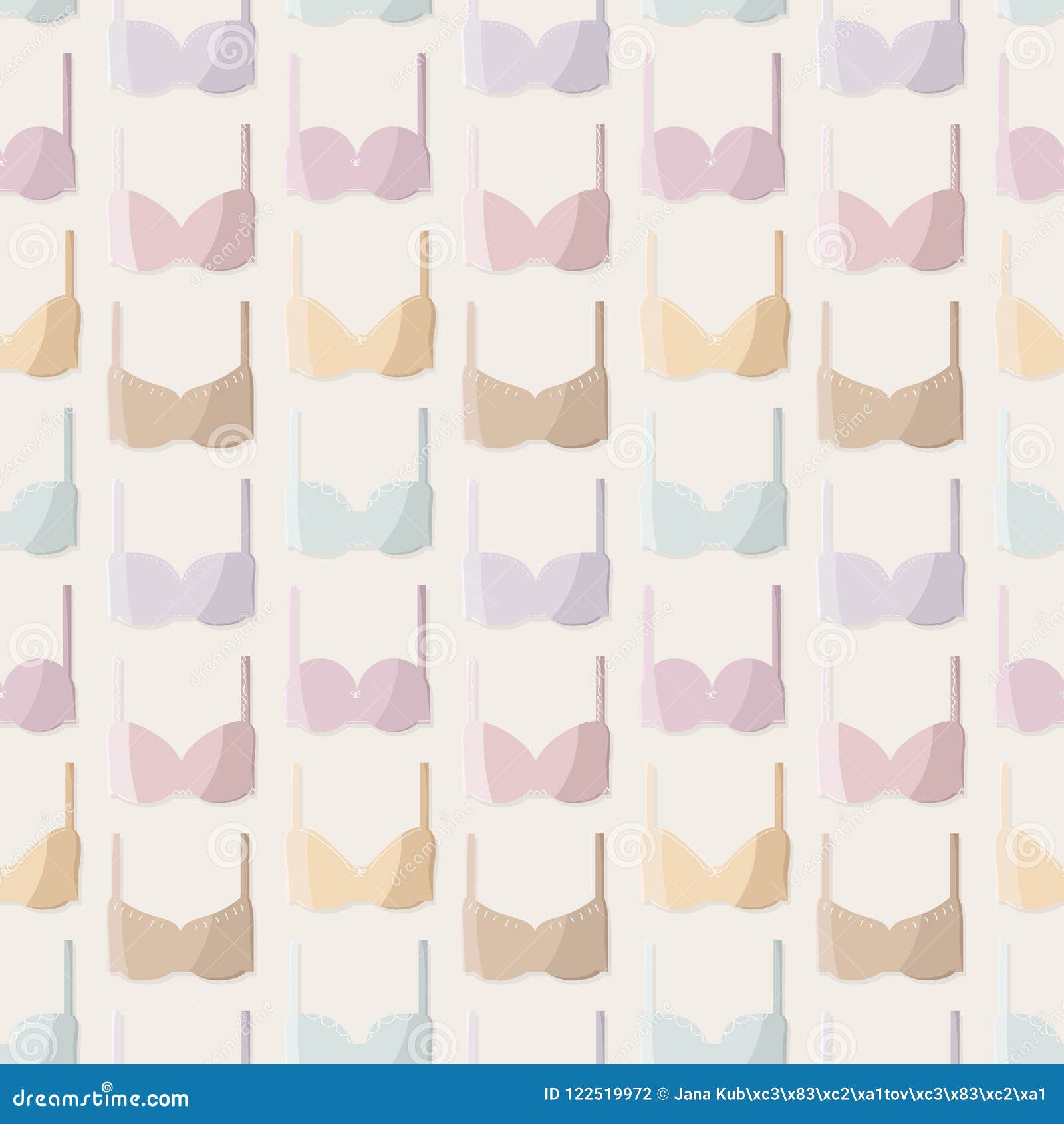 Women`s Underwear Background Stock Vector - Illustration of light ...