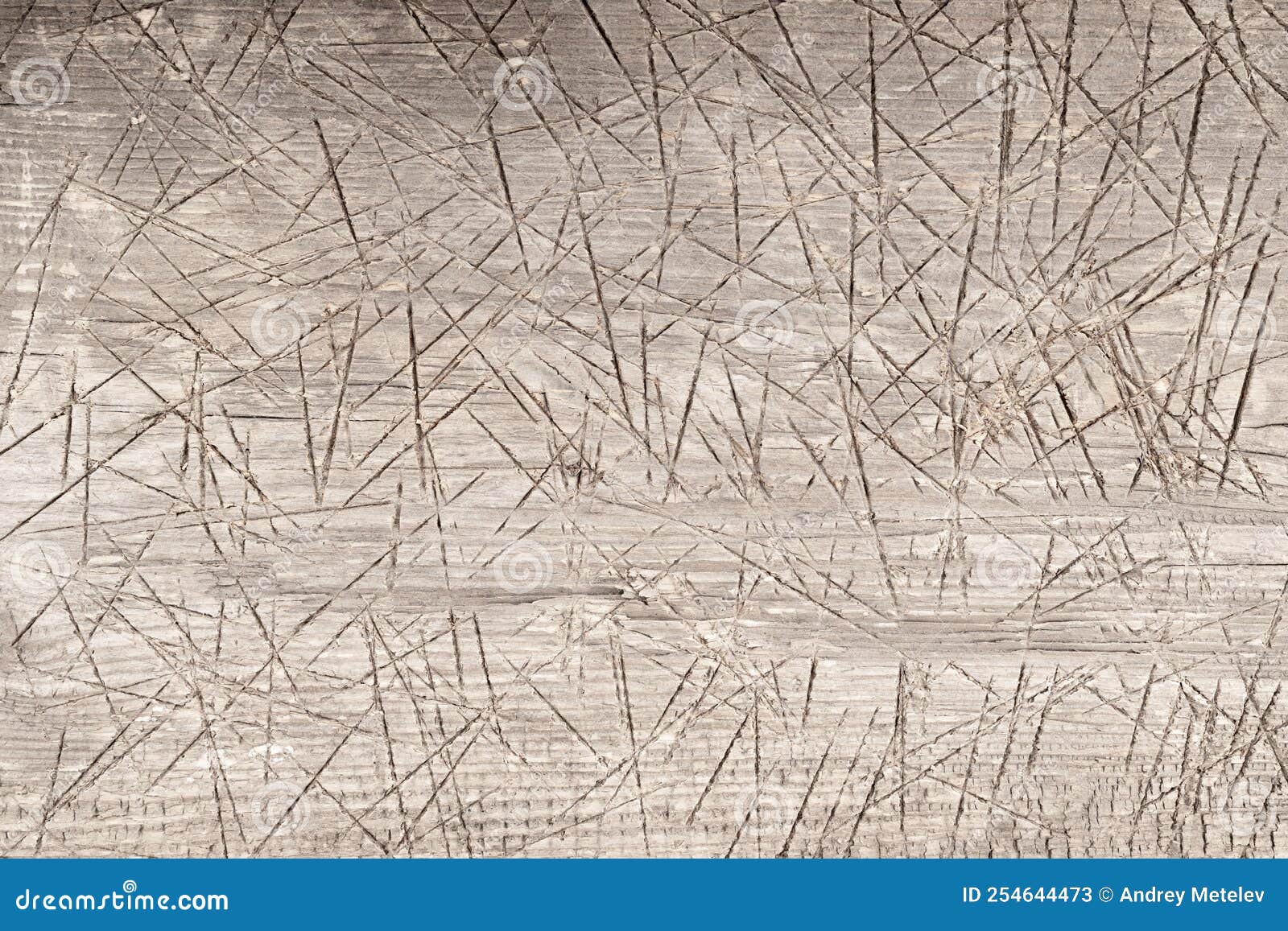 Light Wood Texture Traces of Use and Scratches Stock Image - Image of ...