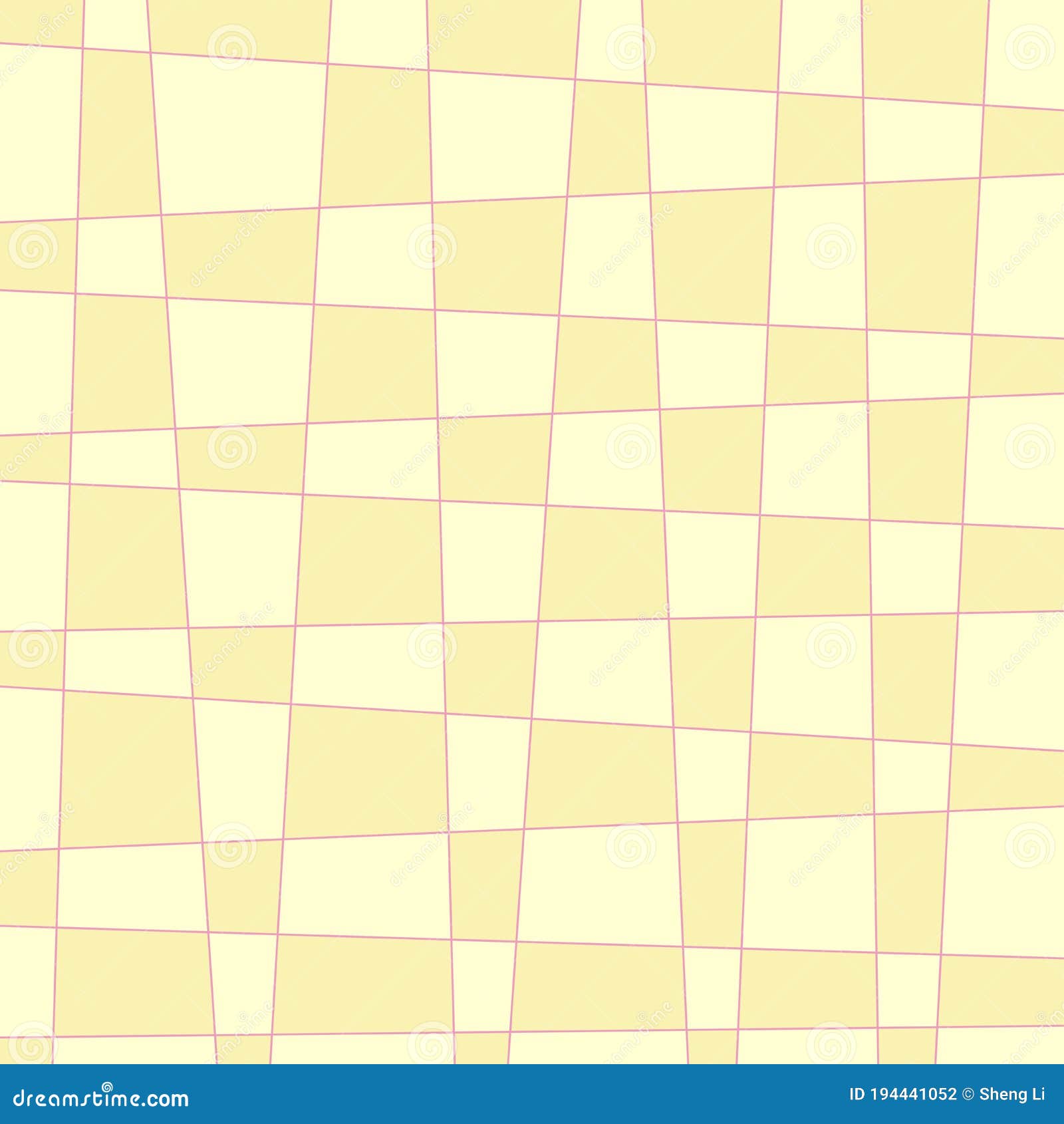 The Light Yellow Checkerboard Pattern Background Template Stock Vector ...